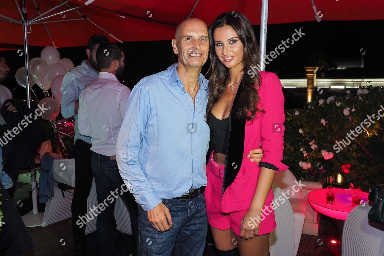 Malika Menard Her Father Editorial Stock Photo - Stock Image | Shutterstock