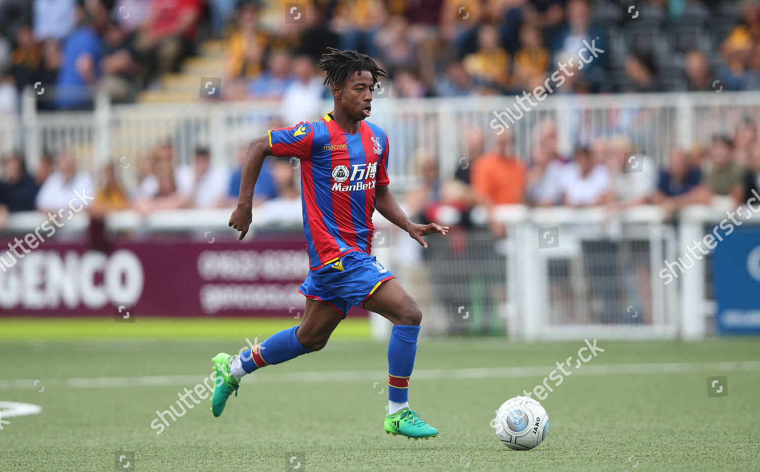 Jason Lokilo Crystal Palace On Ball Editorial Stock Photo - Stock Image ...