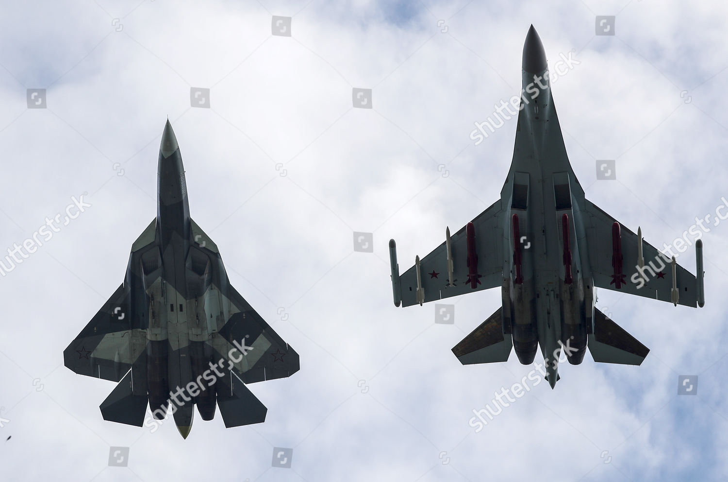 Russian Fifth Generation Fighter T50 L Editorial Stock Photo - Stock ...