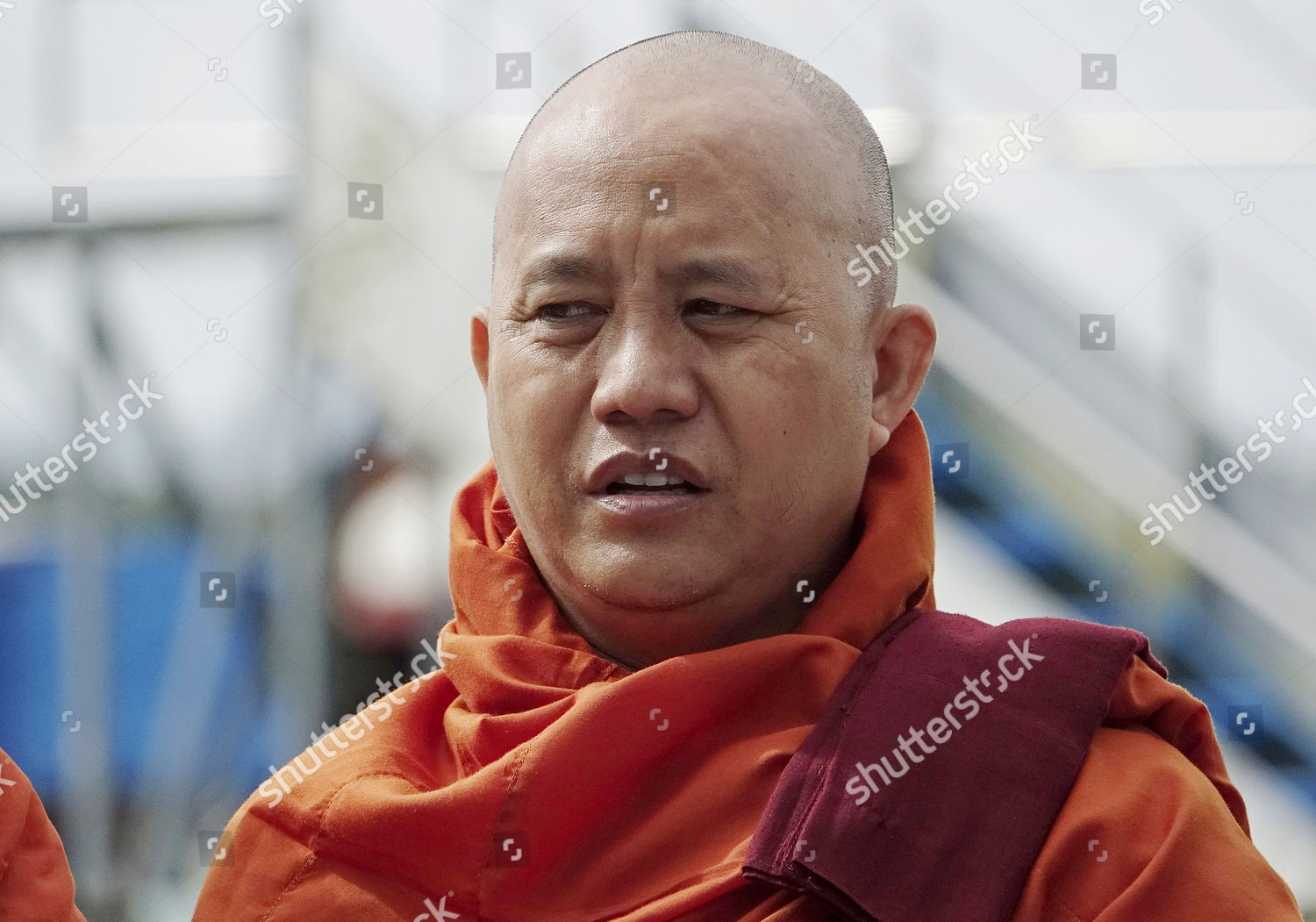 Myanmar Buddhist Monk U Wirathu Leader Editorial Stock Photo - Stock ...