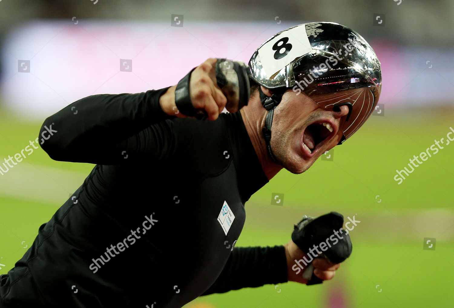 Marcel Hug Switzerland Celebrates Winning Gold Editorial Stock Photo ...