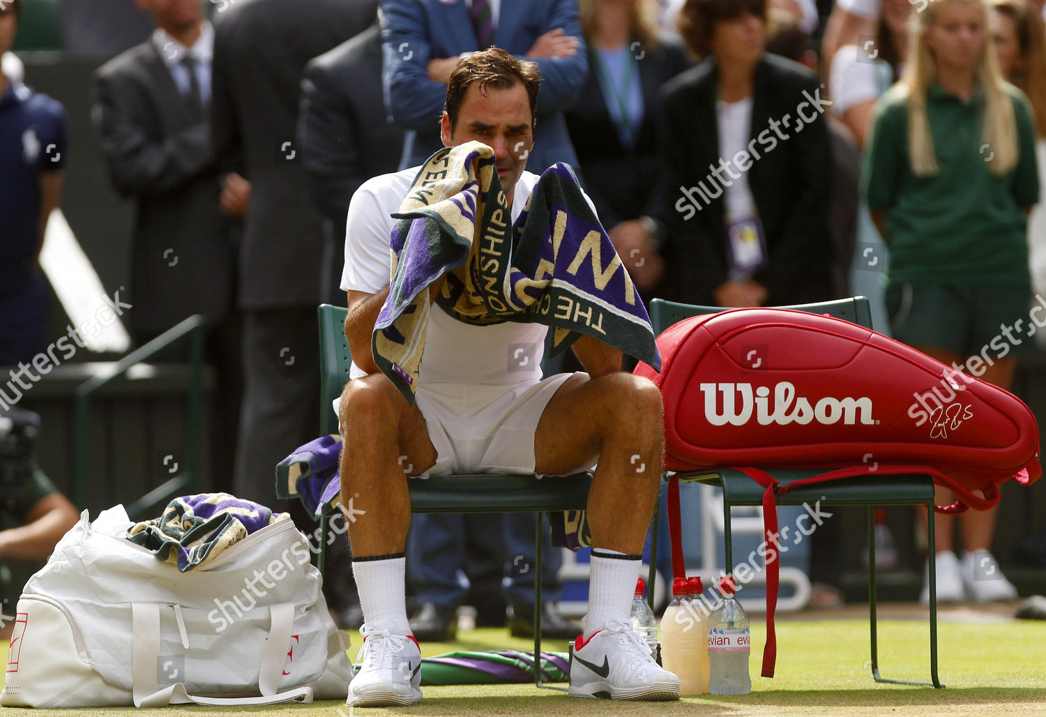 Roger Federer Switzerland Cries Following Mens Editorial Stock Photo ...