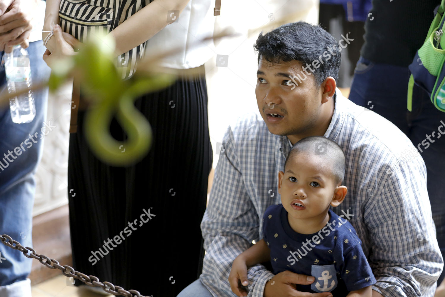 Visitors Watch Snake Show Queen Saovabha Editorial Stock Photo - Stock ...