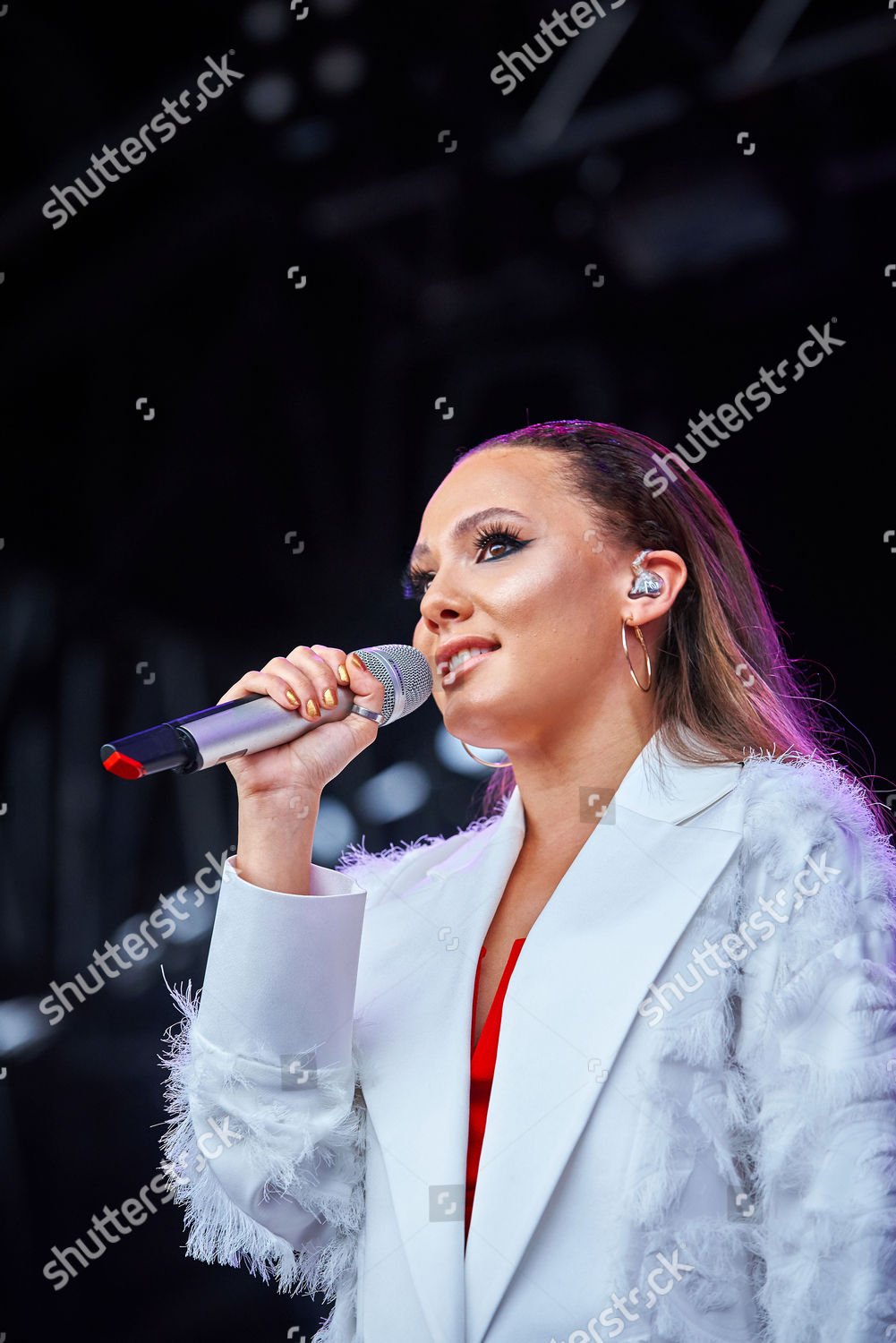 Singer Lauren Faith Performs Editorial Stock Photo - Stock Image ...