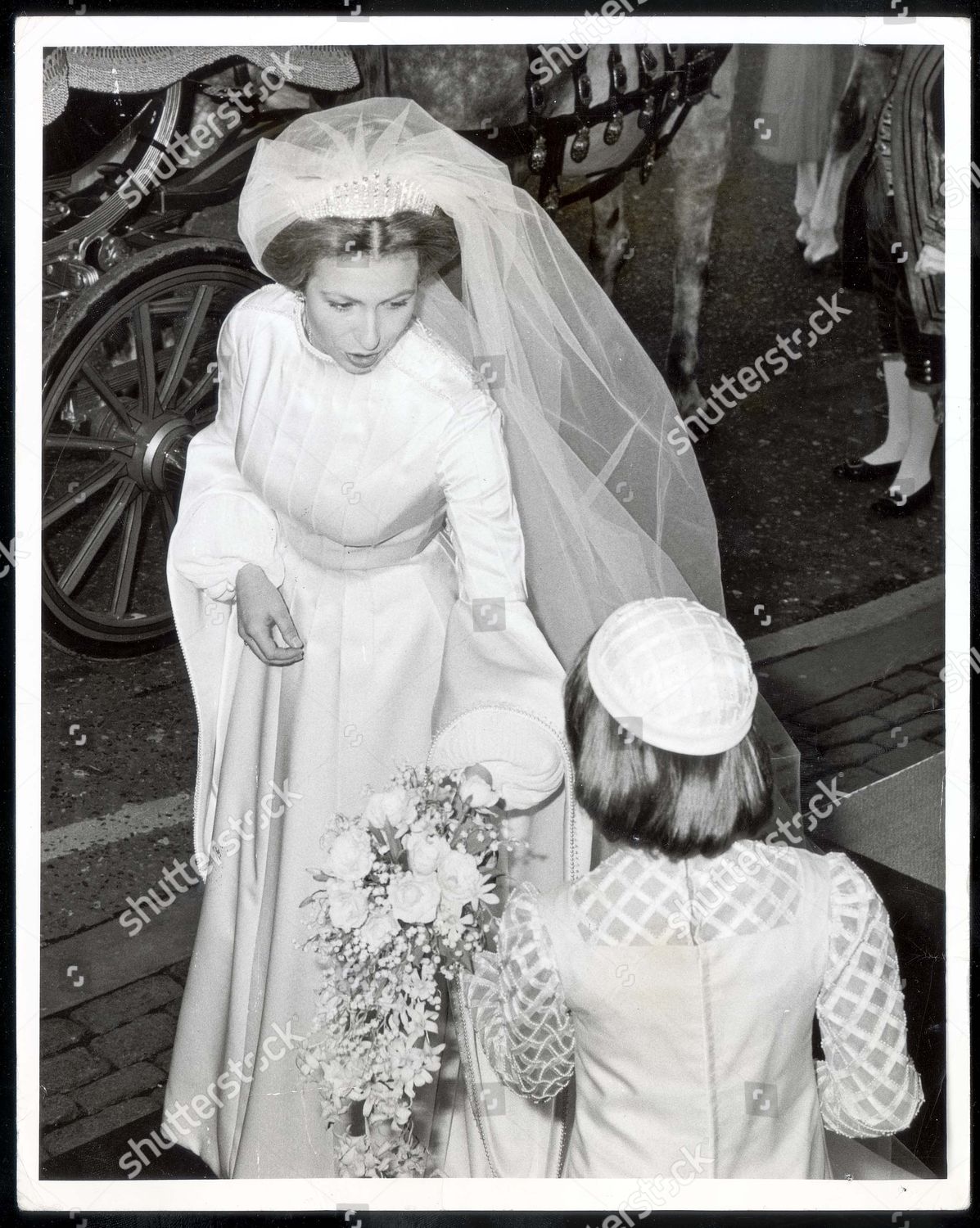 Princess Anne Now Princess Royal Wedding Editorial Stock Photo - Stock ...