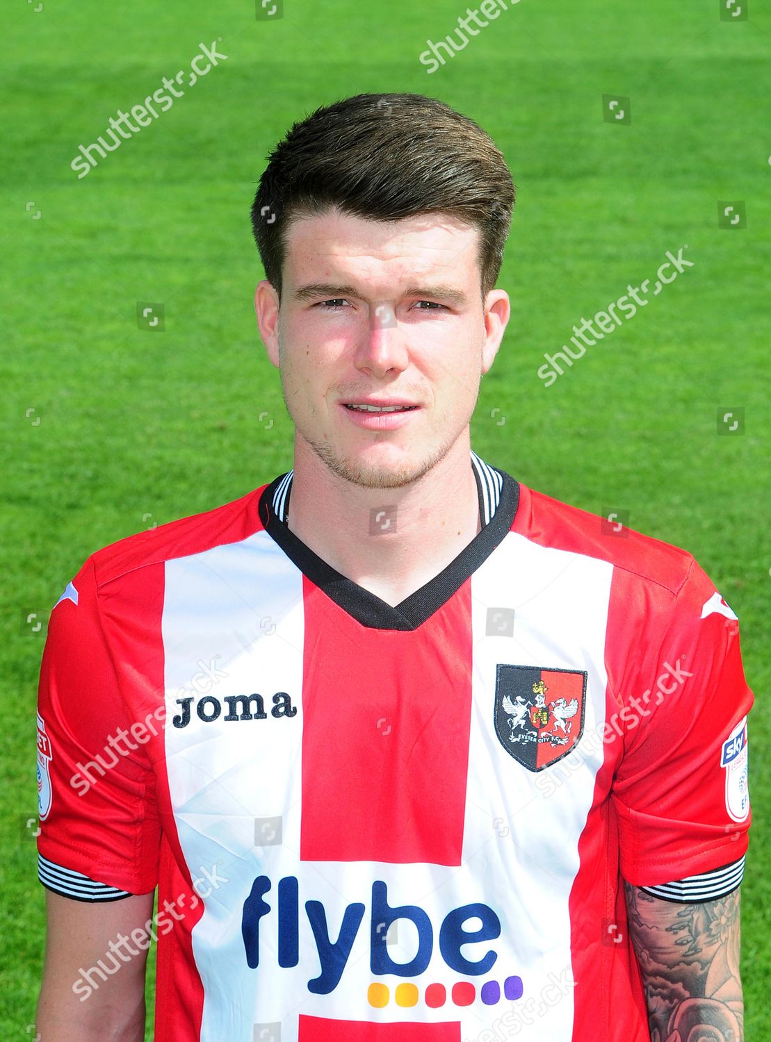 Liam Mcalinden Exeter City During Exeter Editorial Stock Photo - Stock ...