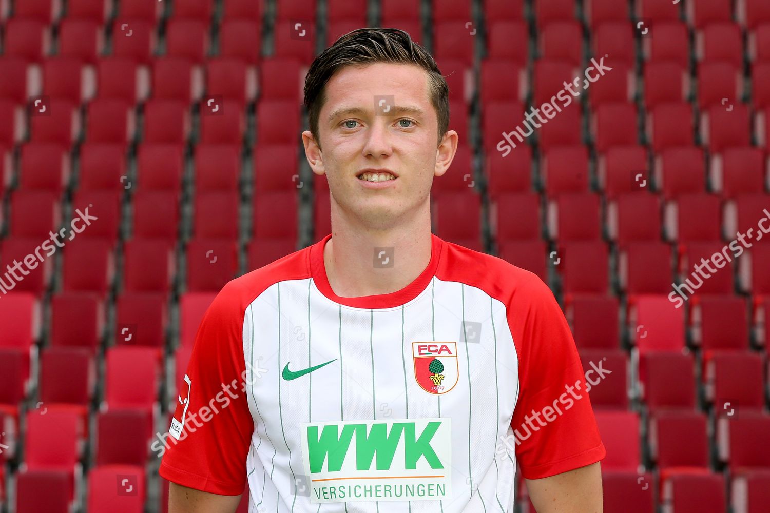 Michael Gregoritsch 11 Fc Augsburg Editorial Stock Photo - Stock Image ...