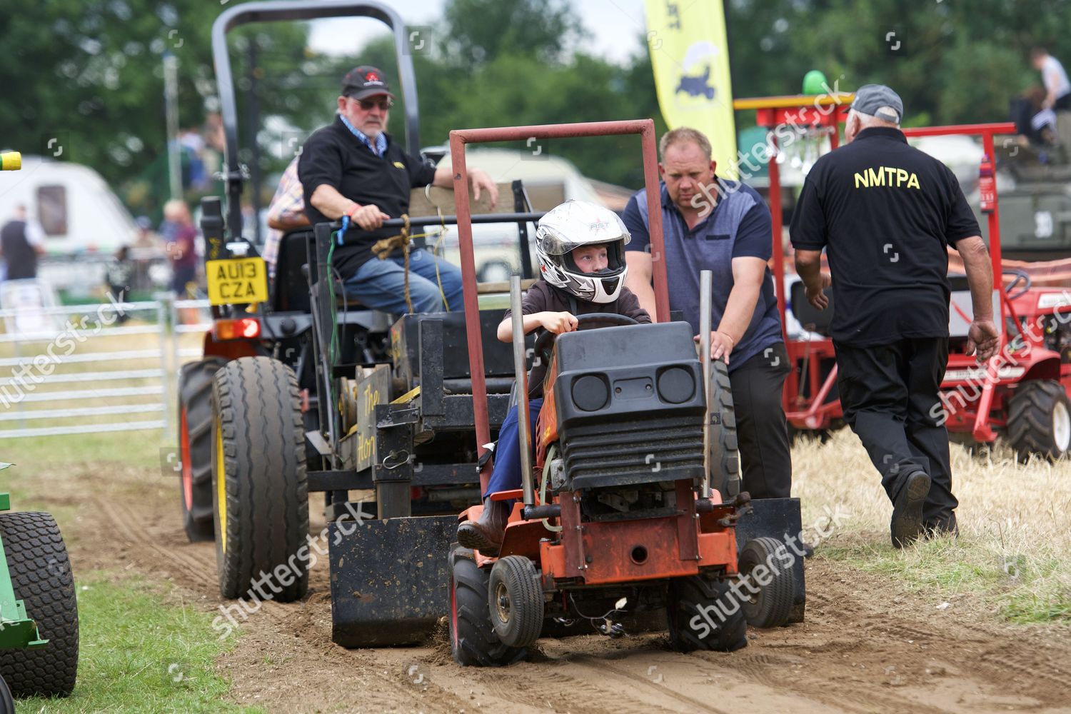 Mini Tractor Pulling Competition Weeting Steam Editorial Stock Photo ...