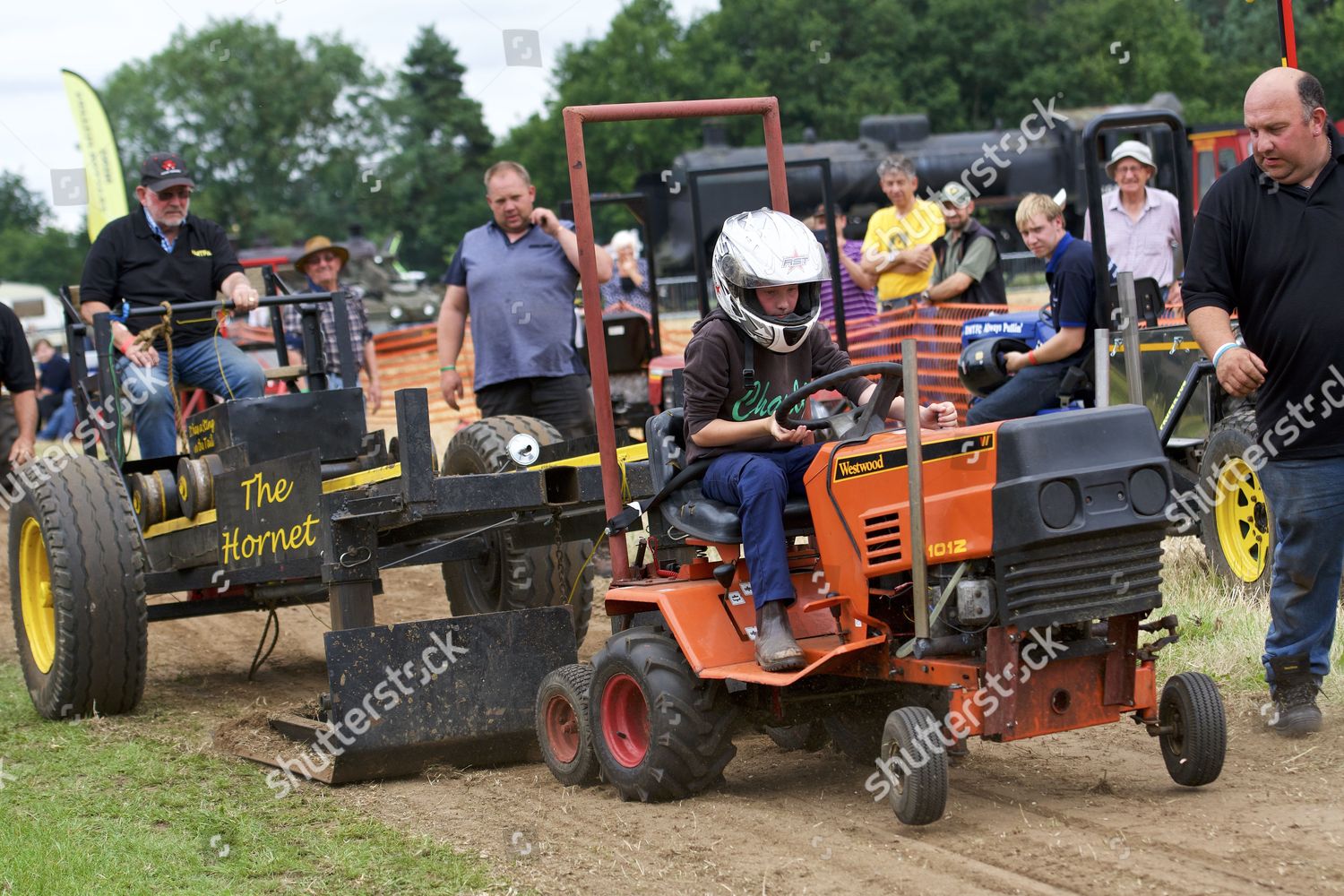 Mini Tractor Pulling Competition Weeting Steam Editorial Stock Photo ...