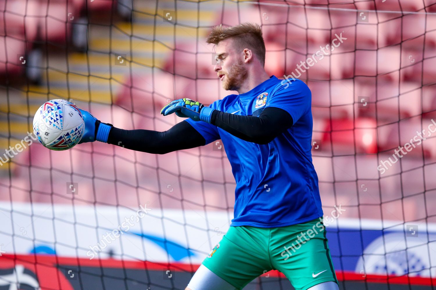 Coventry City Goalkeeper Lee Burge 1 Editorial Stock Photo - Stock ...