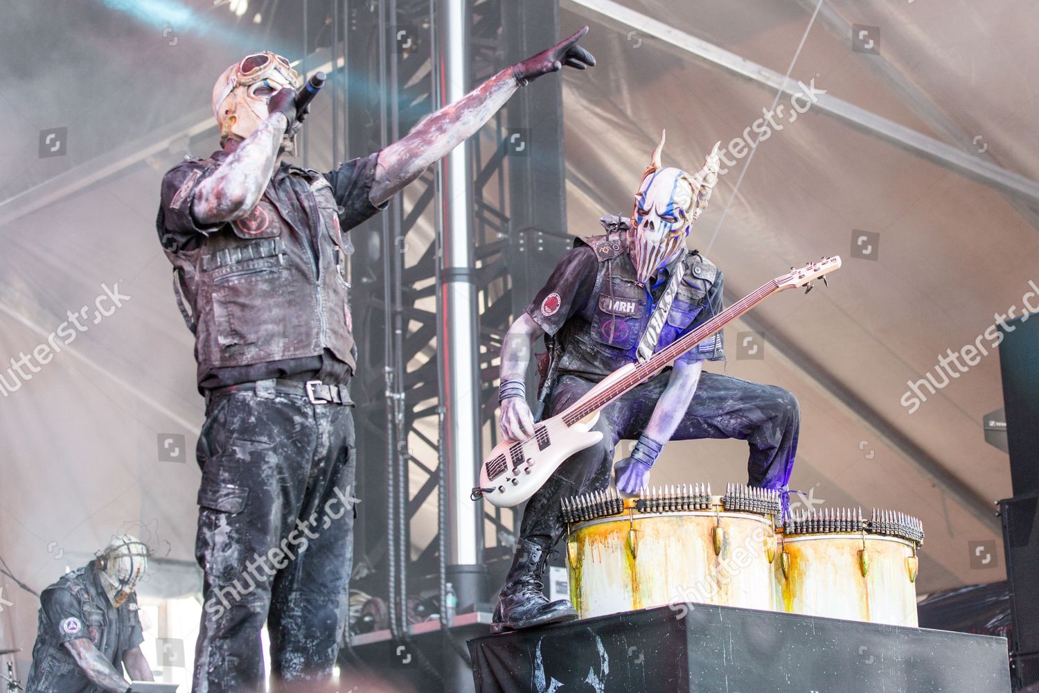 Mushroomhead Rick Thomas Jason Popson Jmann Editorial Stock Photo ...