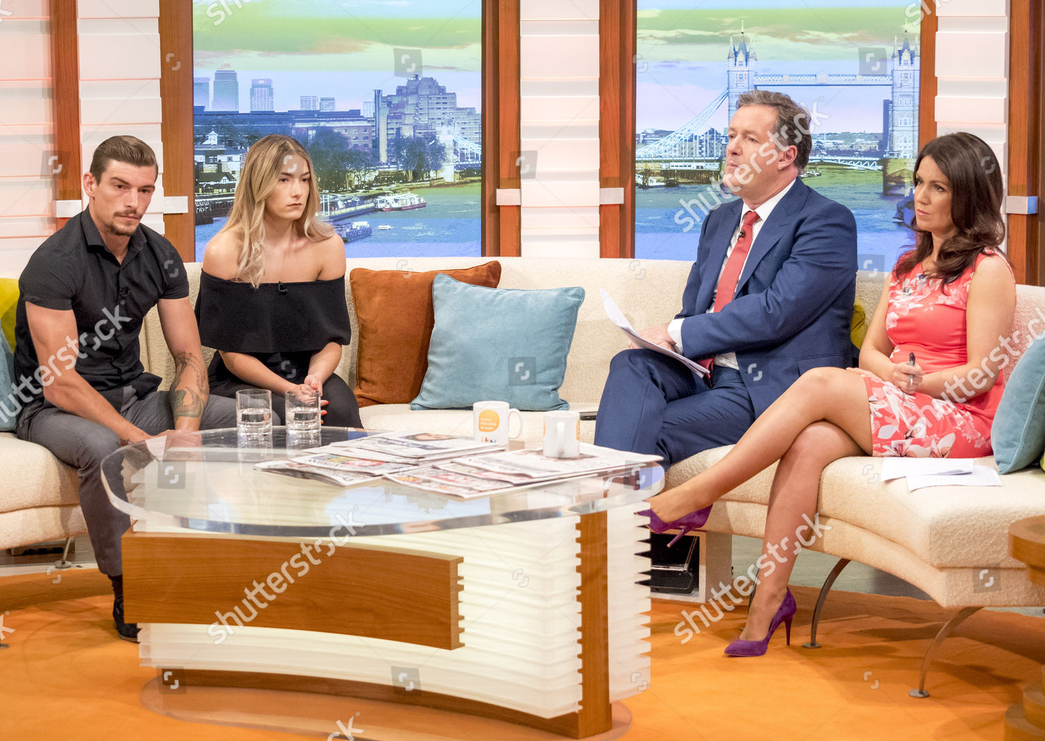 Luke Payne Charlotte Payne Piers Morgan Editorial Stock Photo - Stock ...