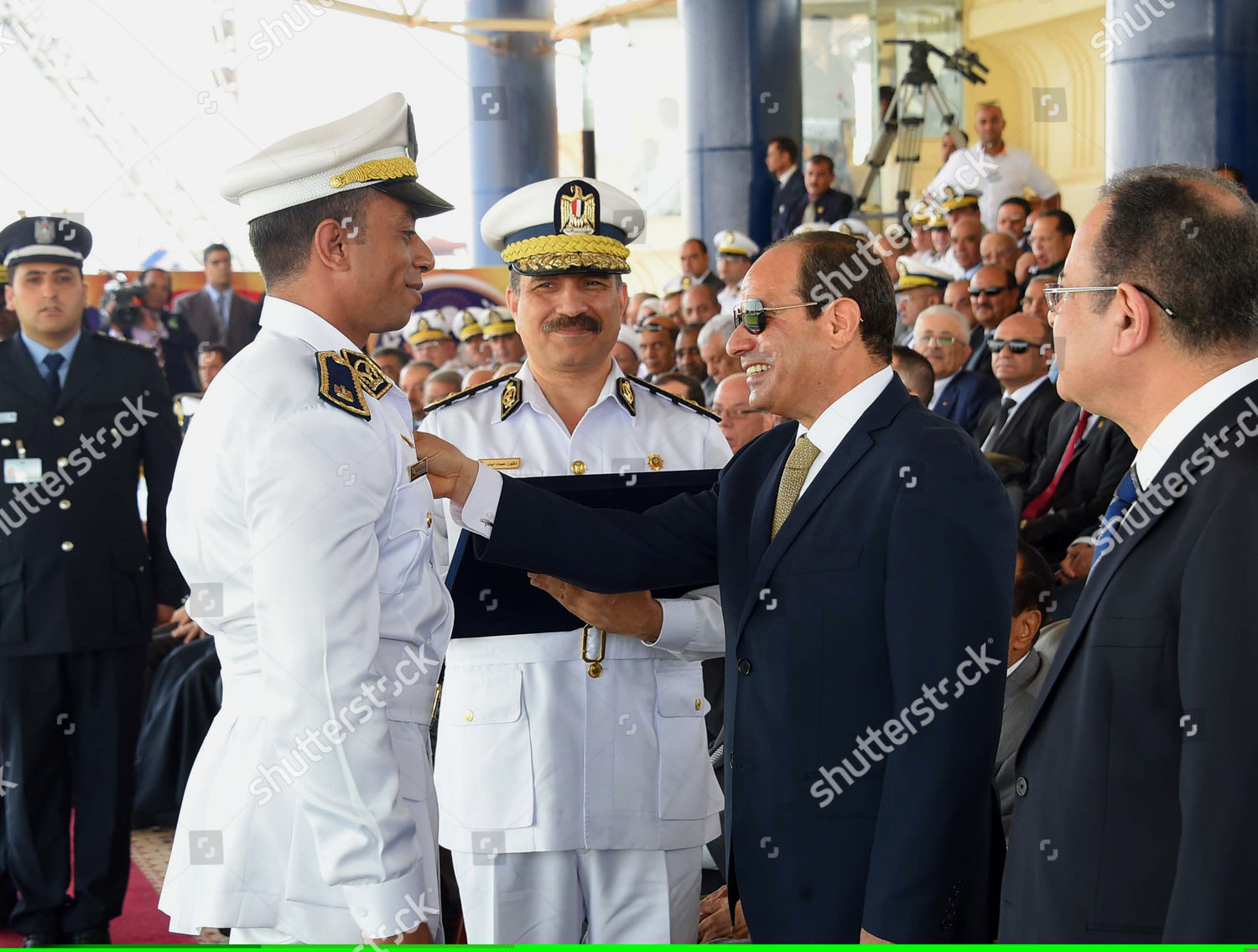 Egyptian President Abdel Fattah Alsisi Attends Editorial Stock Photo ...