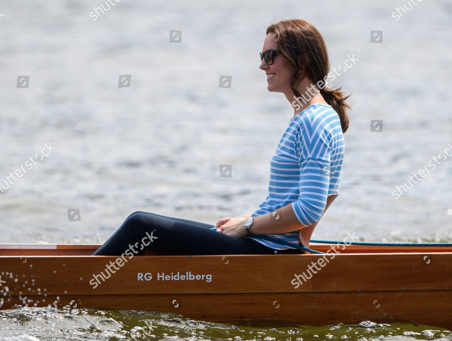 Catherine Duchess Cambridge Takes Part Rowing Editorial Stock Photo ...