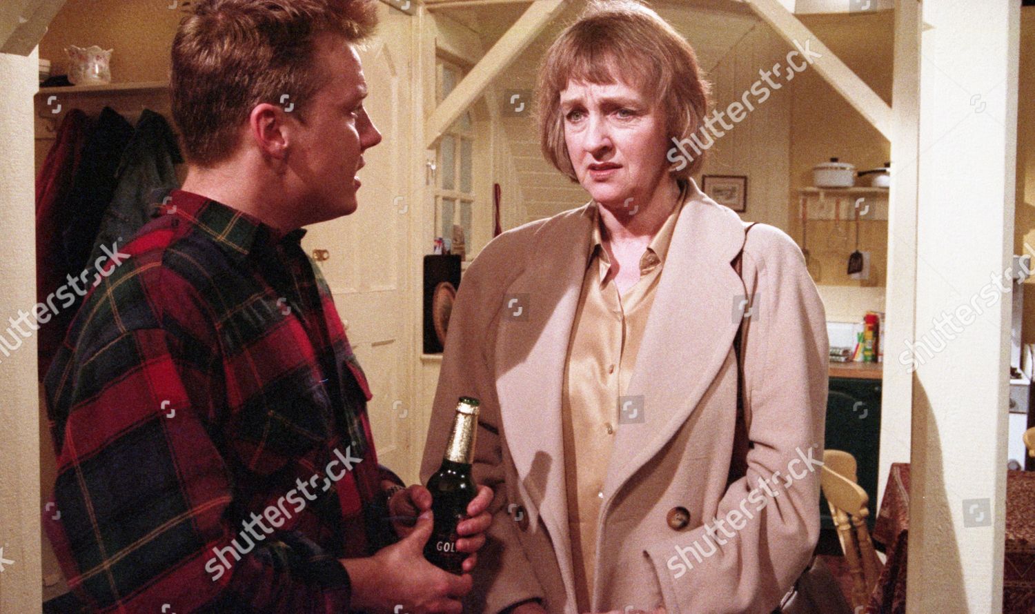 Caroline Arrives Emmerdale Wants Know What Editorial Stock Photo ...