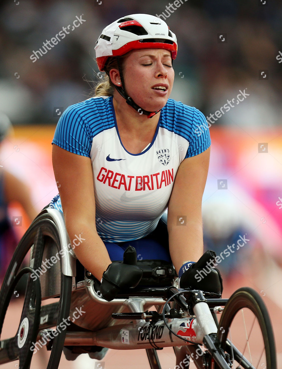 Hannah Cockroft Great Britain Appears Emotional Editorial Stock Photo ...