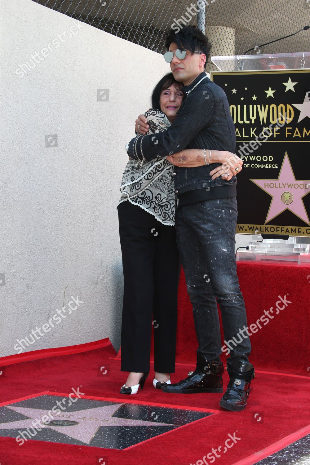 Criss Angel His Mother Dimitra Sarantakos Editorial Stock Photo - Stock ...