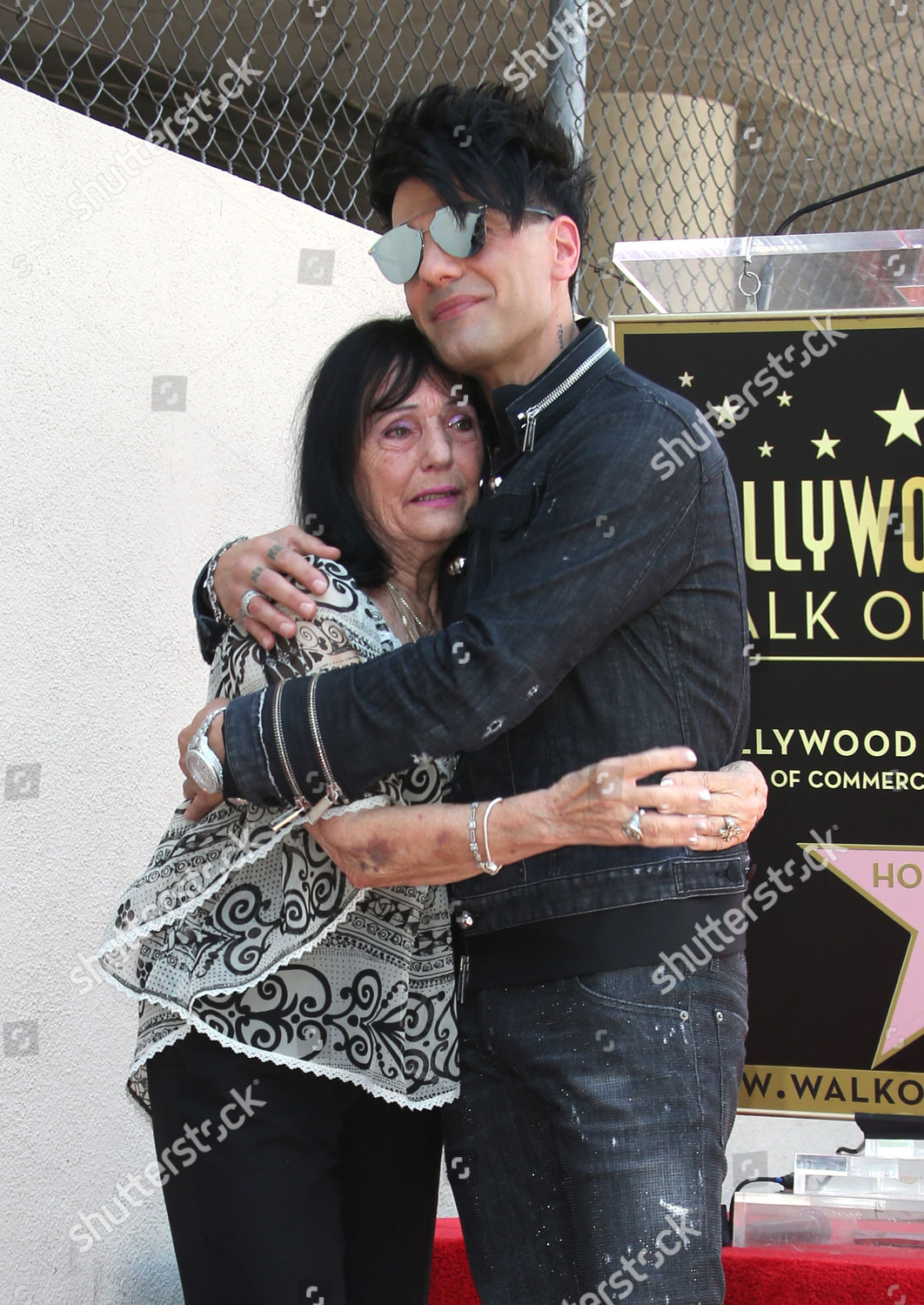 Criss Angel His Mother Dimitra Sarantakos Editorial Stock Photo - Stock ...