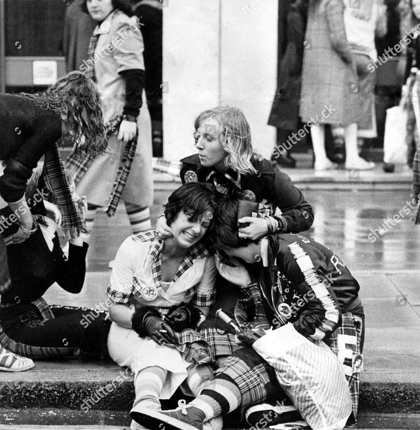 Fans Pop Group Bay City Rollers Editorial Stock Photo - Stock Image ...