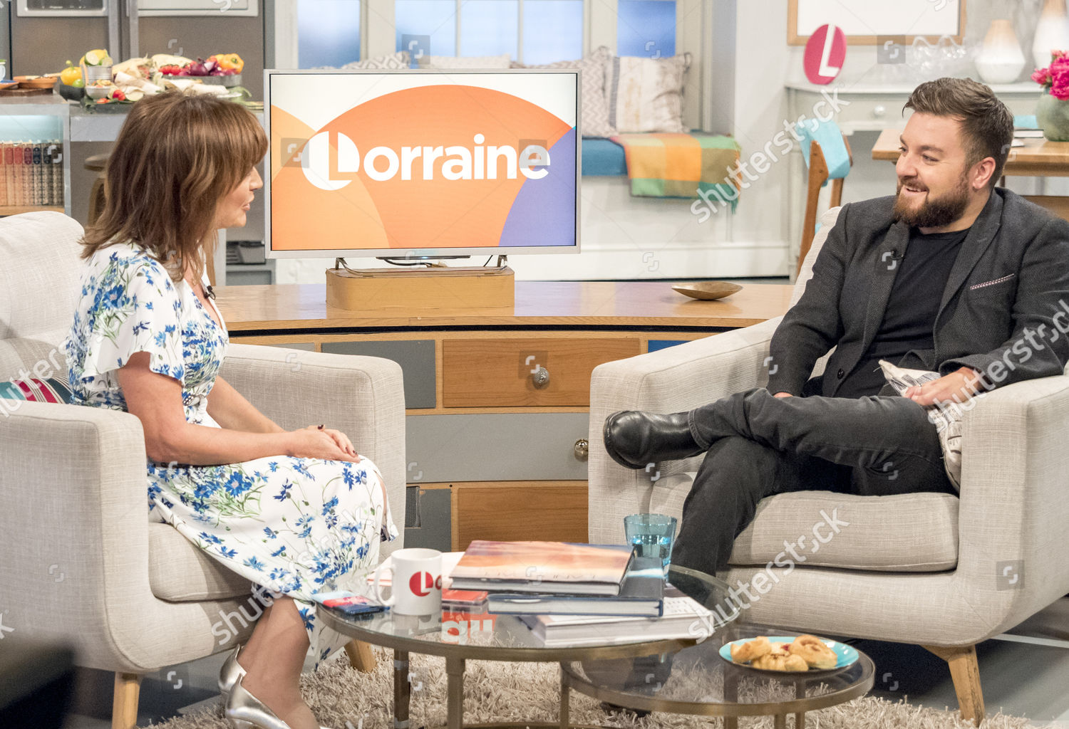 Lorraine Kelly Alex Brooker Editorial Stock Photo - Stock Image ...