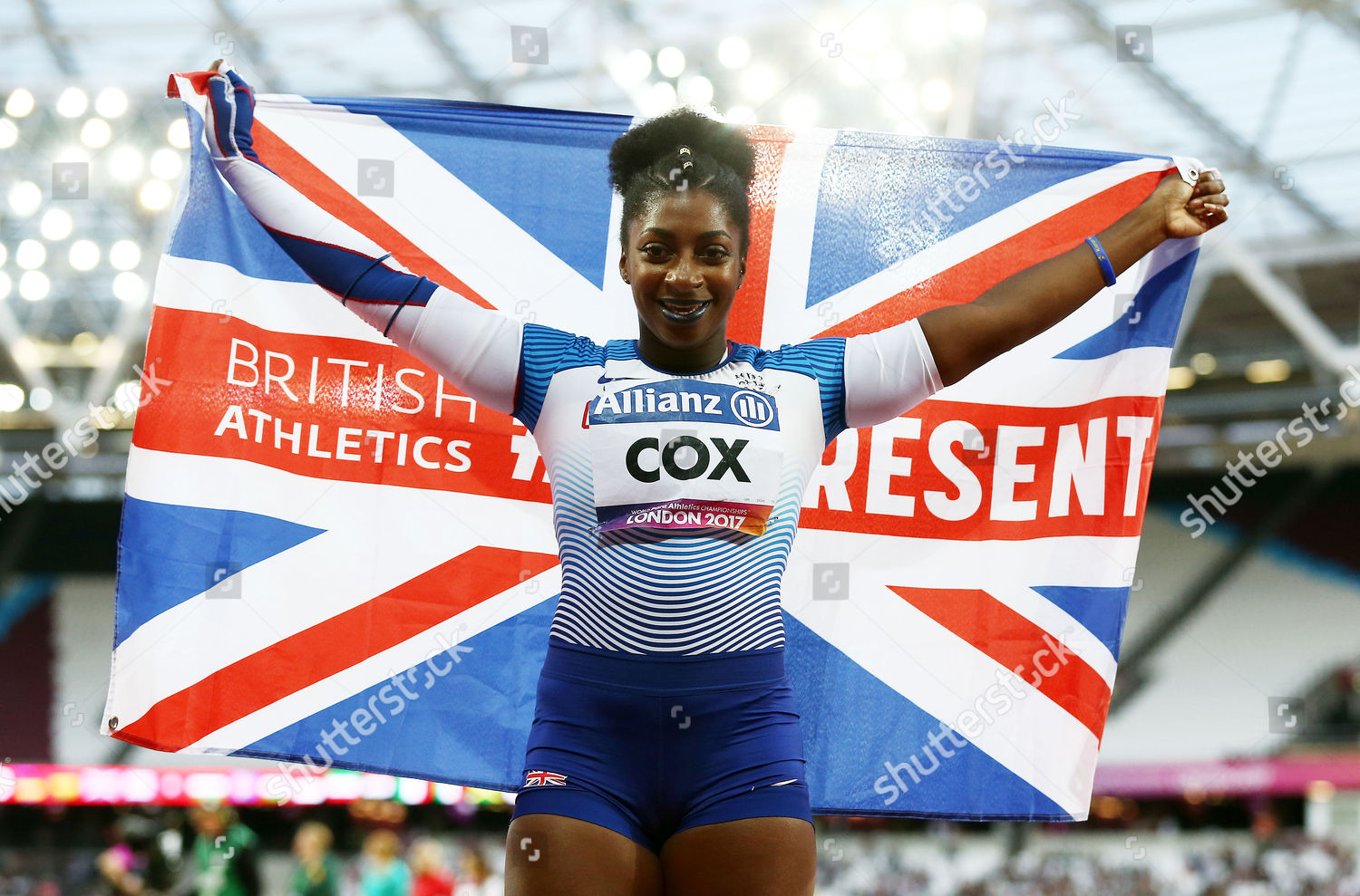 Kadeena Cox Great Britain Celebrates After Editorial Stock Photo ...