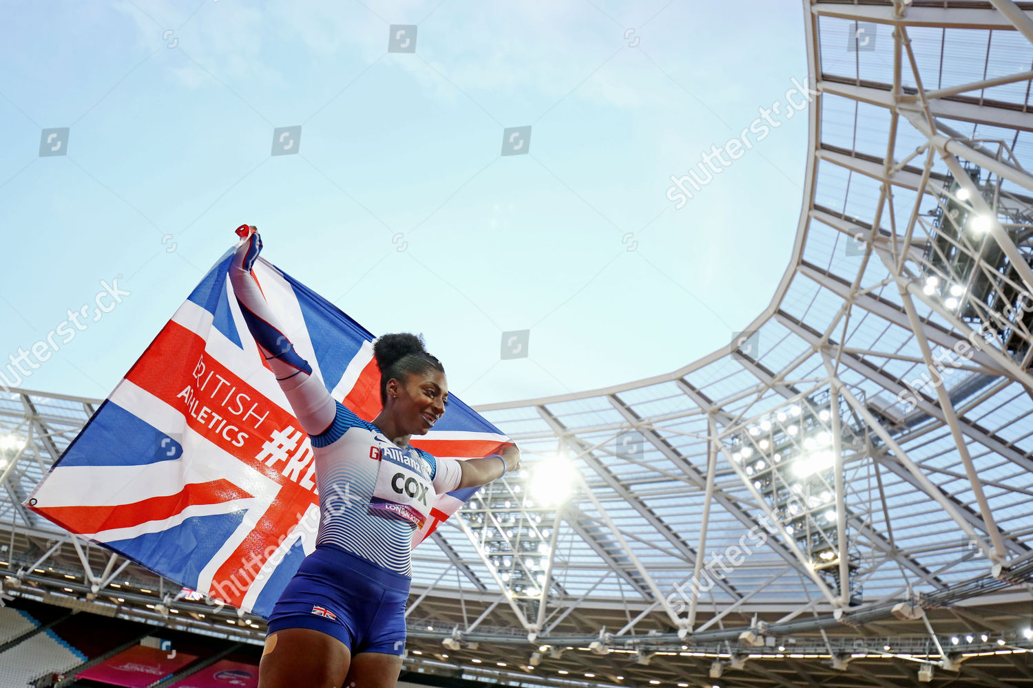 Kadeena Cox Great Britain Celebrates After Editorial Stock Photo ...