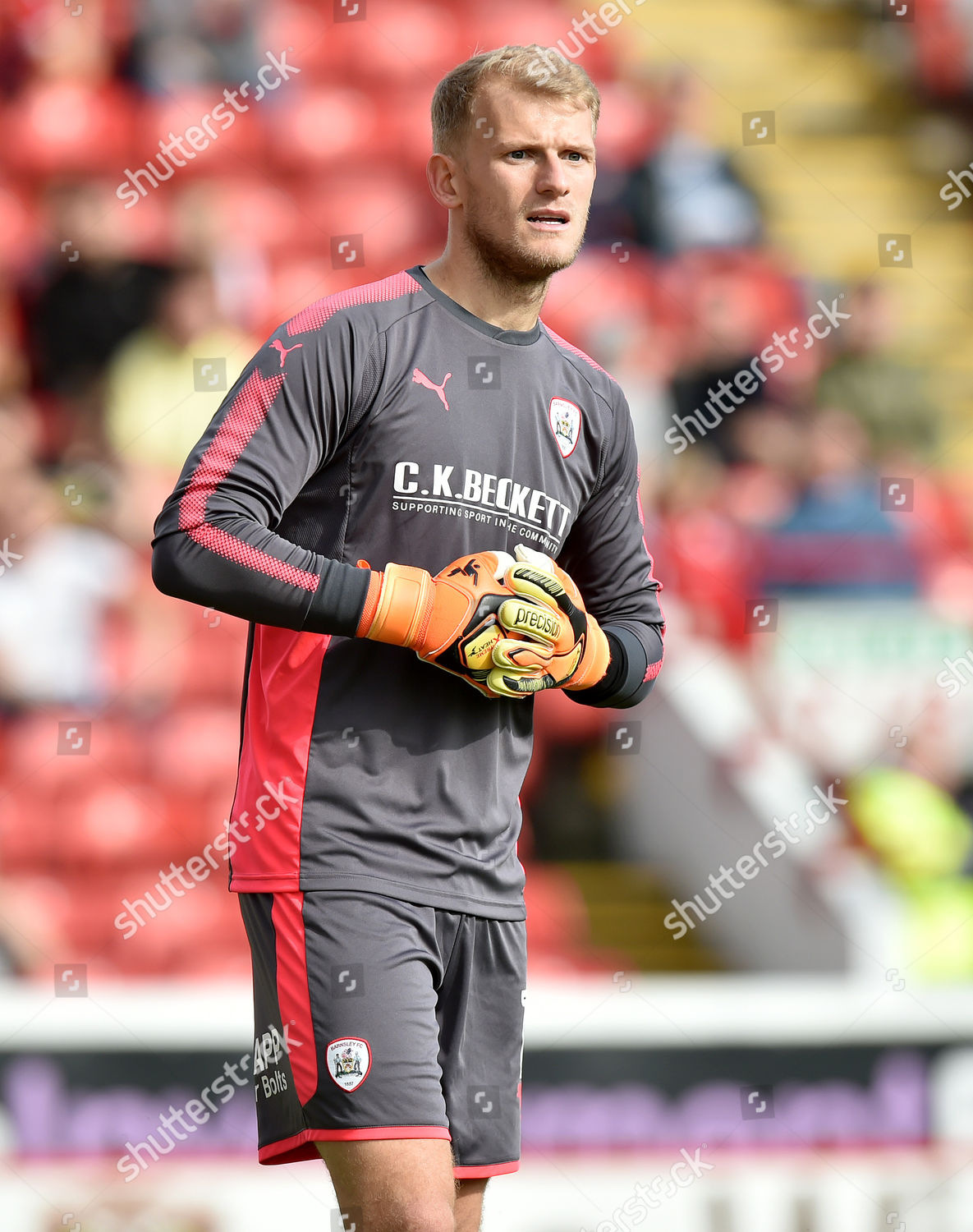 Goalkeeper Adam Davies Barnsley Editorial Stock Photo - Stock Image ...