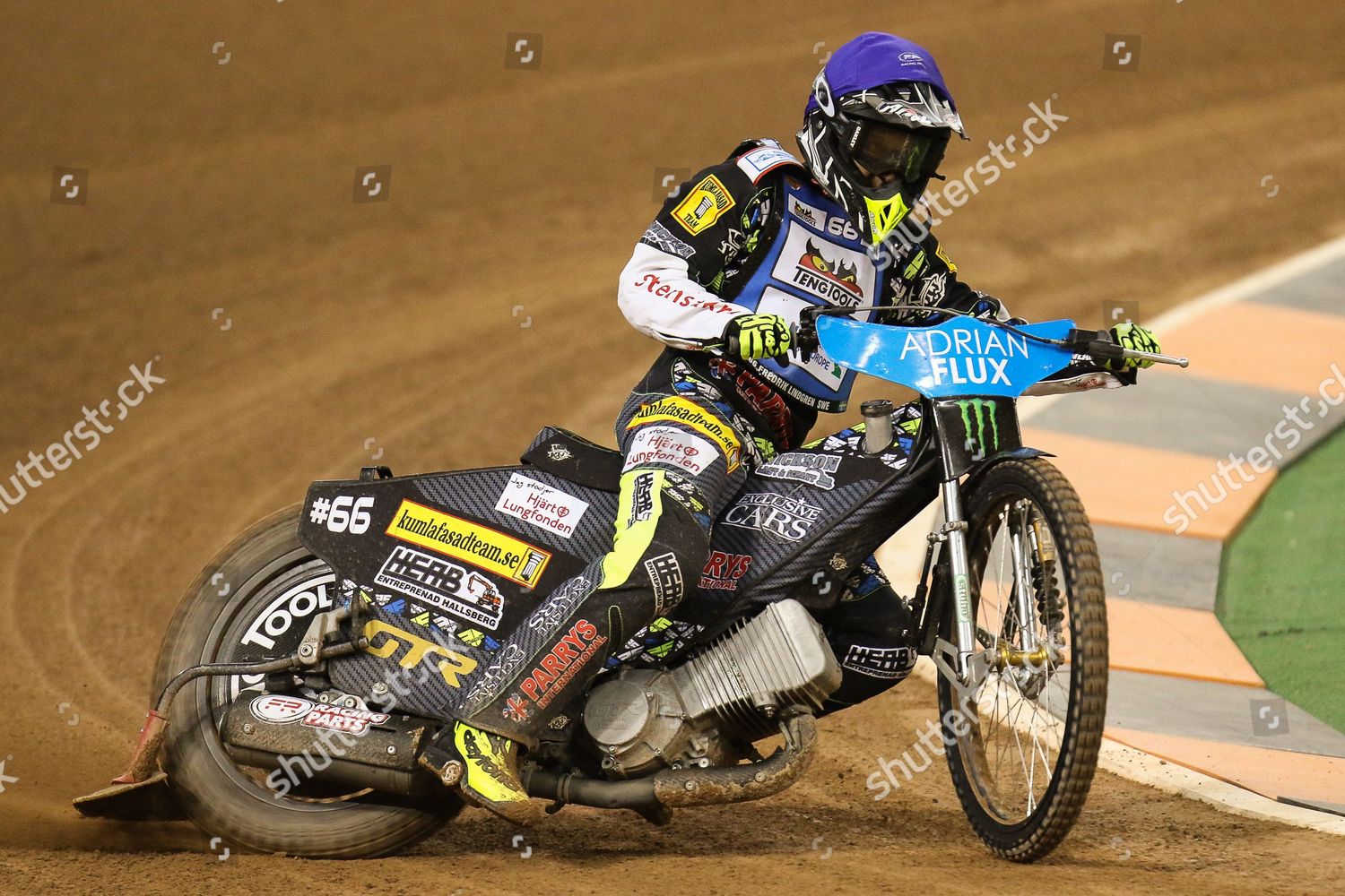 Fredrik Lindgren 66 During British Speedway Editorial Stock Photo ...
