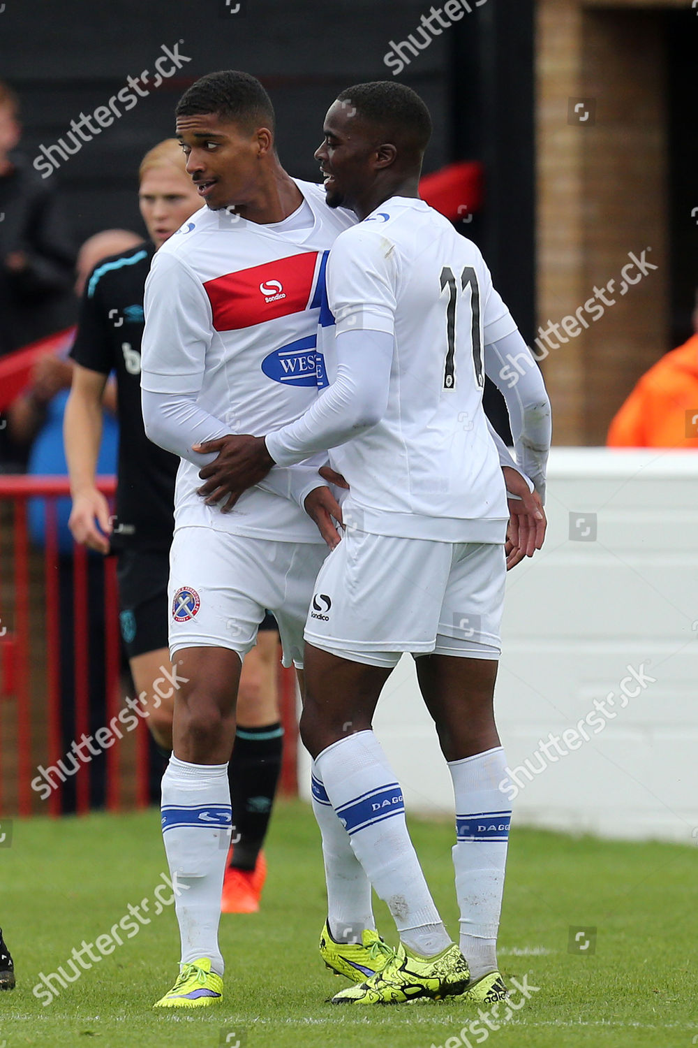 Mason Bloomfield Dagenham Celebrates Scoring Opening Editorial Stock ...