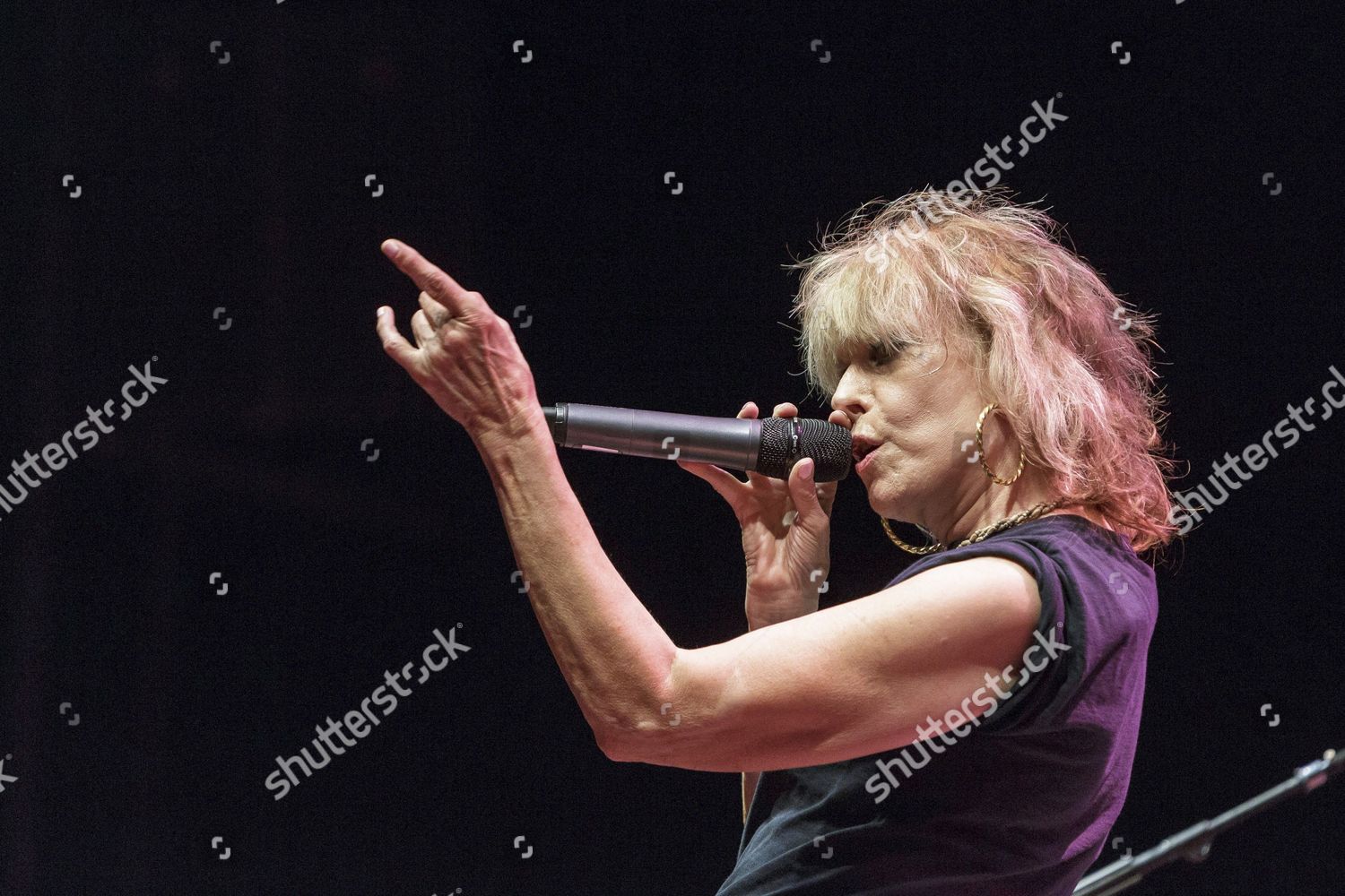 Us Singer Chrissie Hynde Leader Singer Editorial Stock Photo - Stock ...
