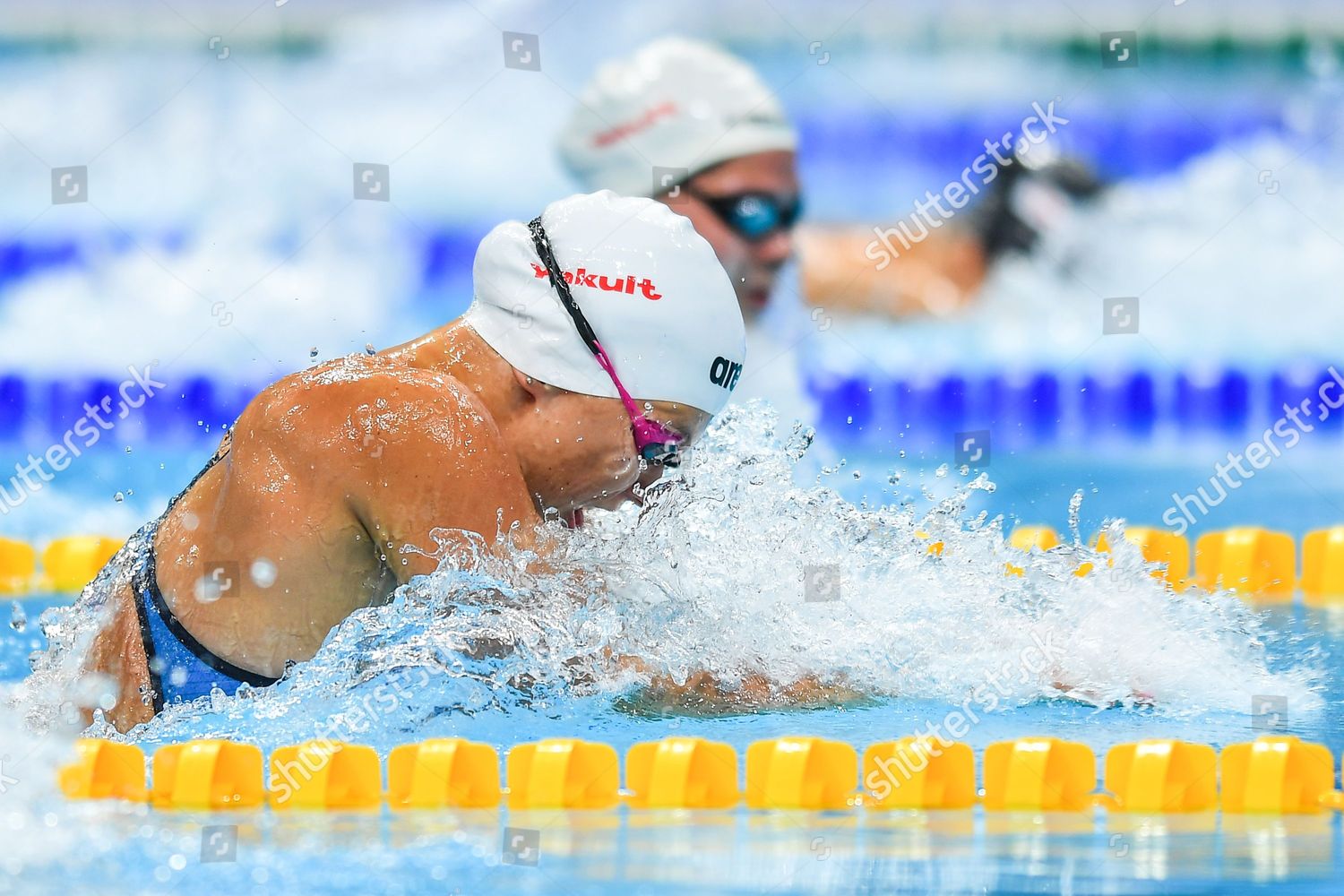 Maria Romanjuk Competes During Womens 100m Editorial Stock Photo ...