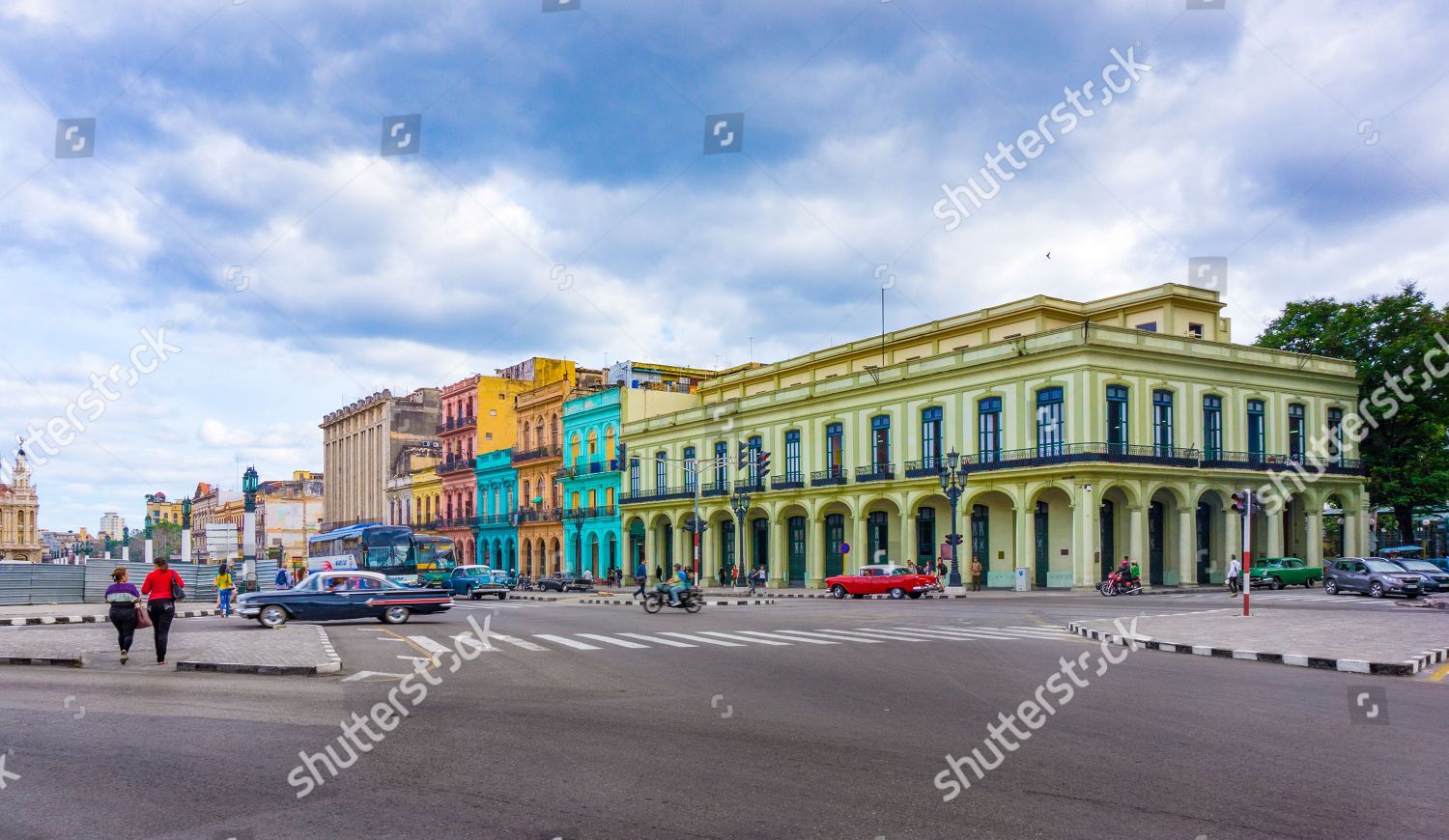 Pastel Color Buildings Editorial Stock Photo - Stock Image | Shutterstock