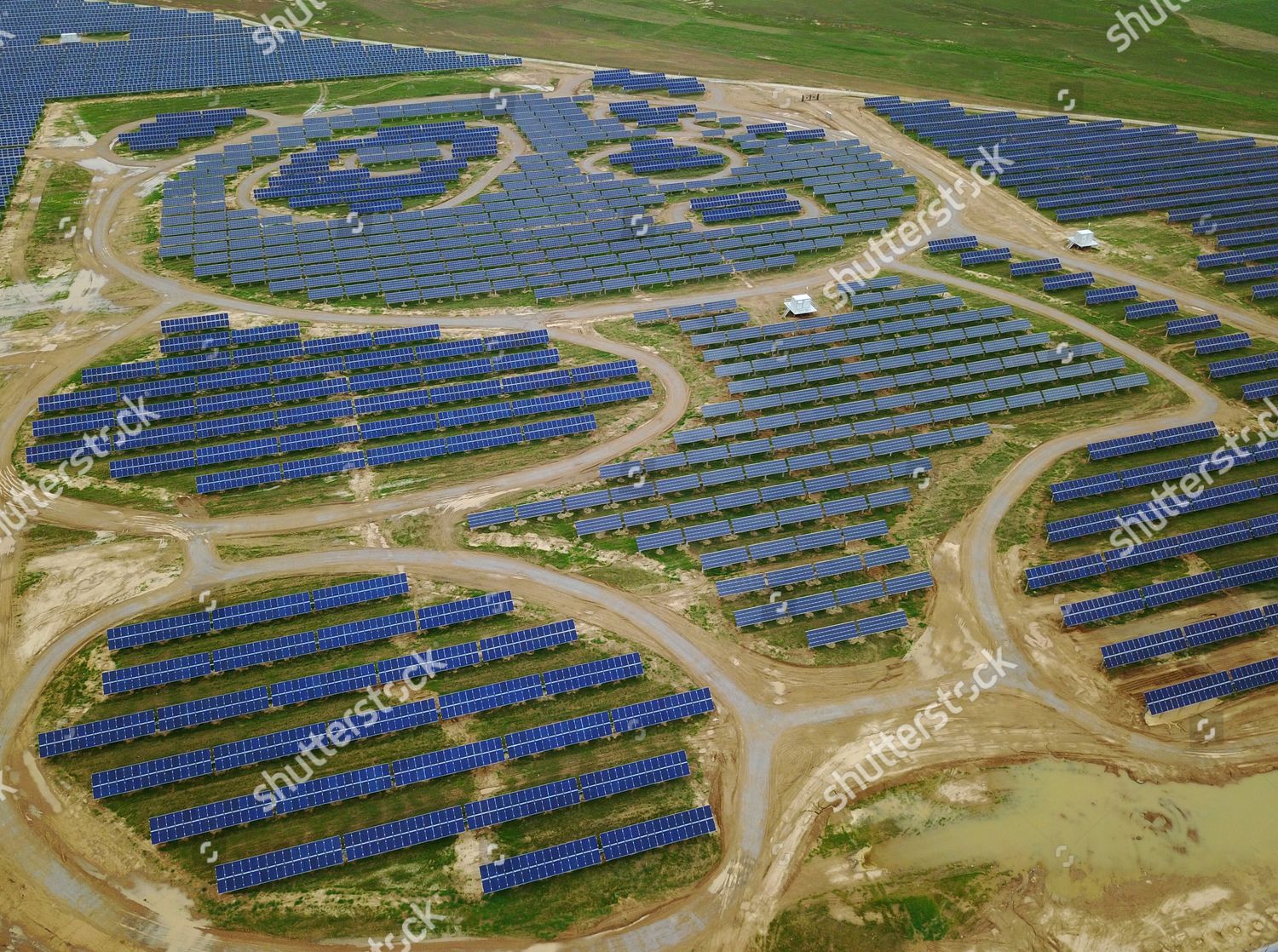 Aerial View Taken By Drone Shows Editorial Stock Photo - Stock Image ...
