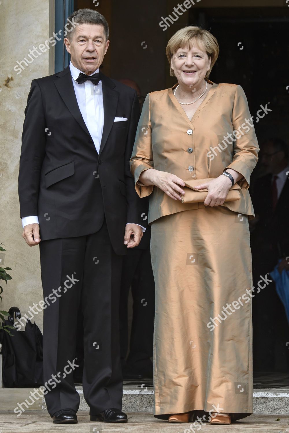 Angela Merkel Joachim Sauer Editorial Stock Photo - Stock Image ...