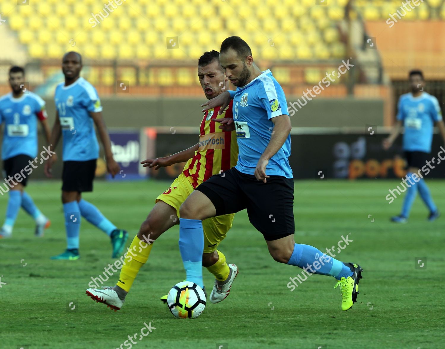 Alfisaly Player Akram Aly R Fights Editorial Stock Photo - Stock Image ...