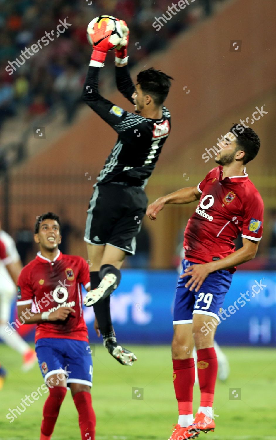 Alahly Player Walid Azaro R Fights Editorial Stock Photo - Stock Image ...