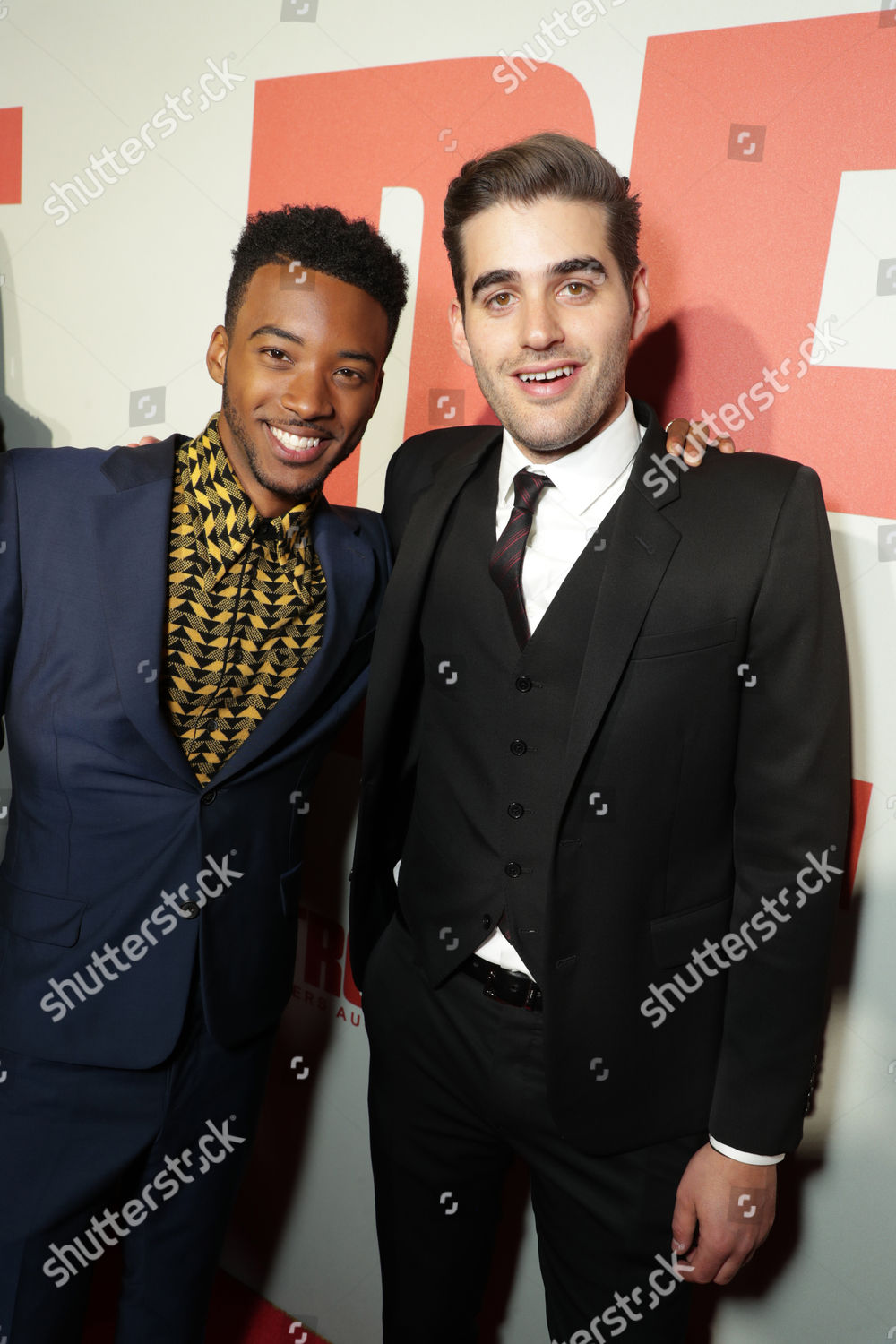 Algee Smith Matthew Budman Producer Editorial Stock Photo - Stock Image ...