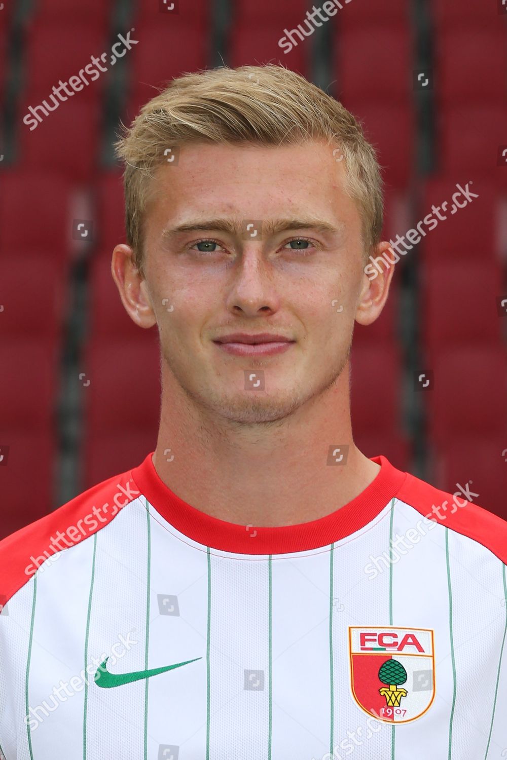 Georg Teigl 28 Fc Augsburg Editorial Stock Photo - Stock Image ...