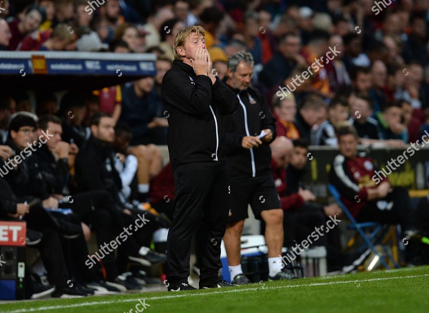 Stuart Mccall Manager Bradford City Holds Editorial Stock Photo - Stock ...