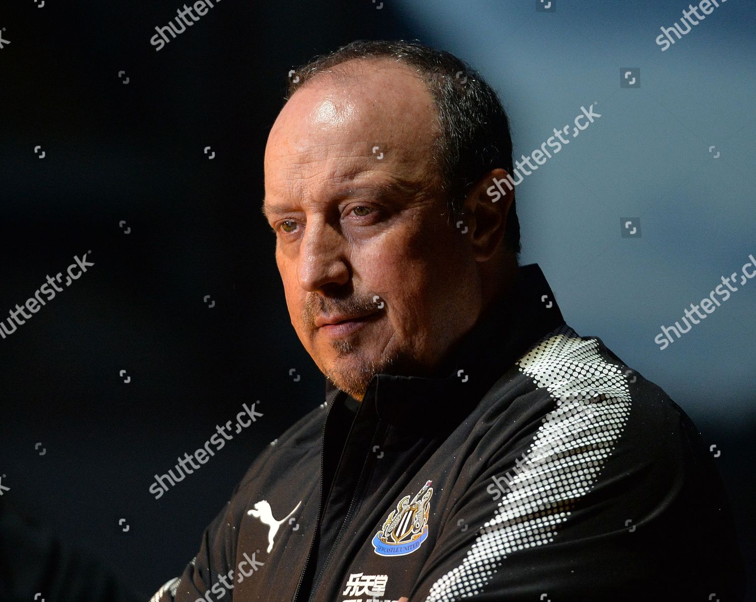 Rafael Benitez Manager Newcastle United During Editorial Stock Photo ...