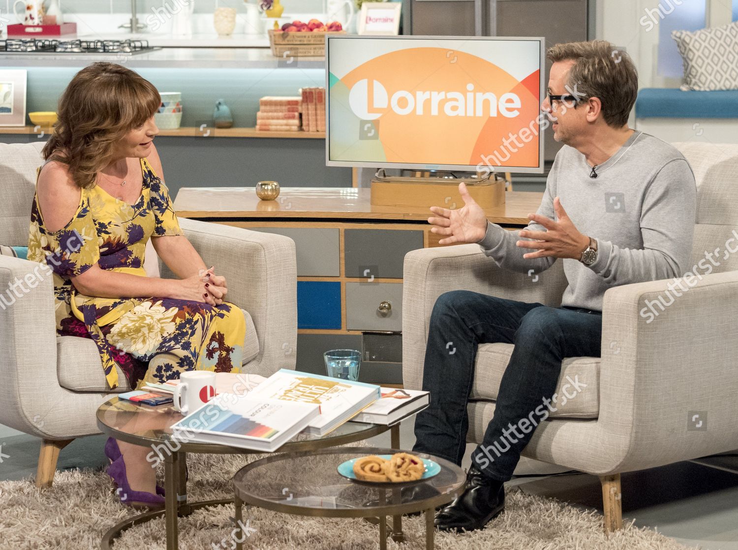 Lorraine Kelly Nick Heyward Editorial Stock Photo - Stock Image ...
