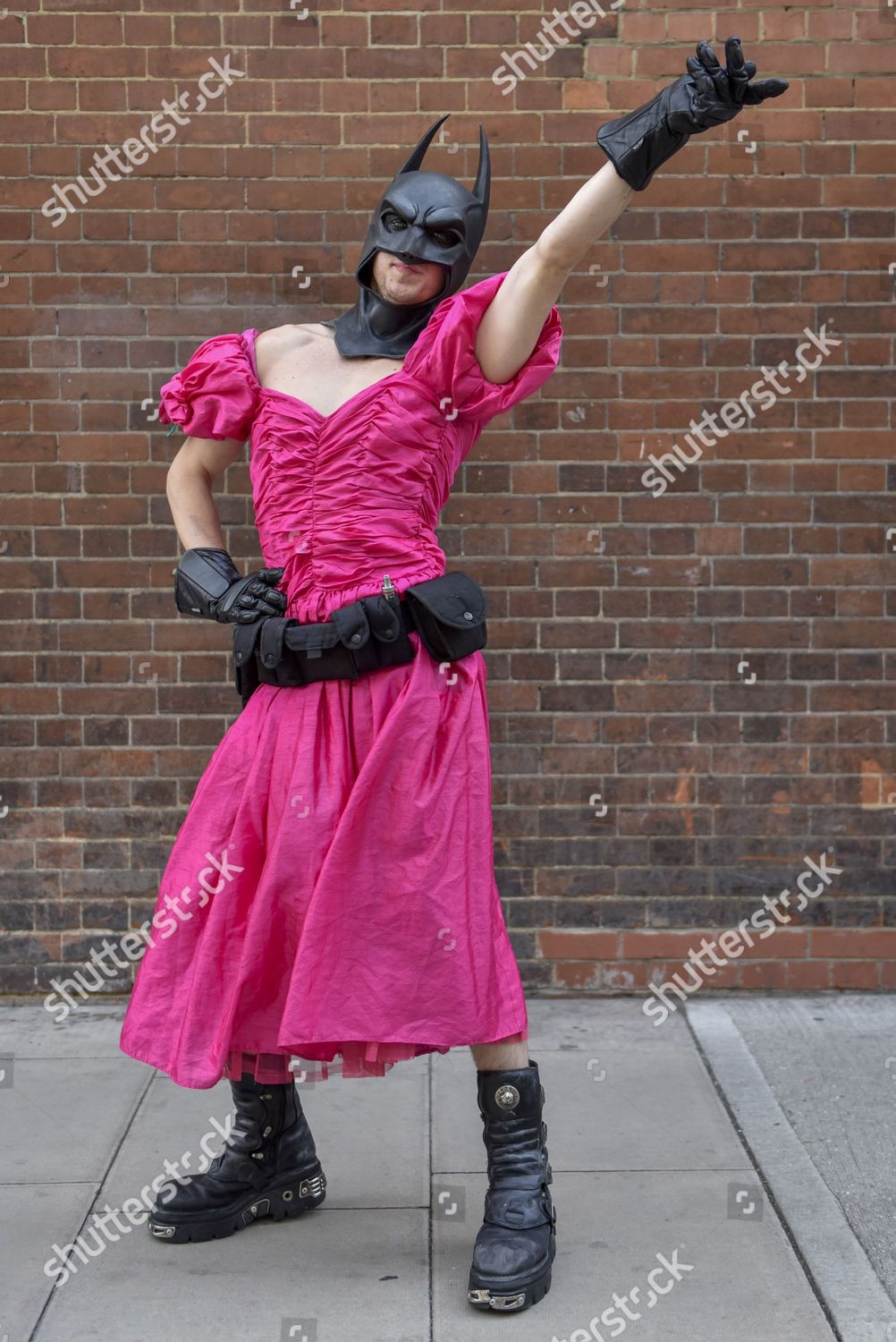 Man Dressed Batman Dress Editorial Stock Photo - Stock Image | Shutterstock
