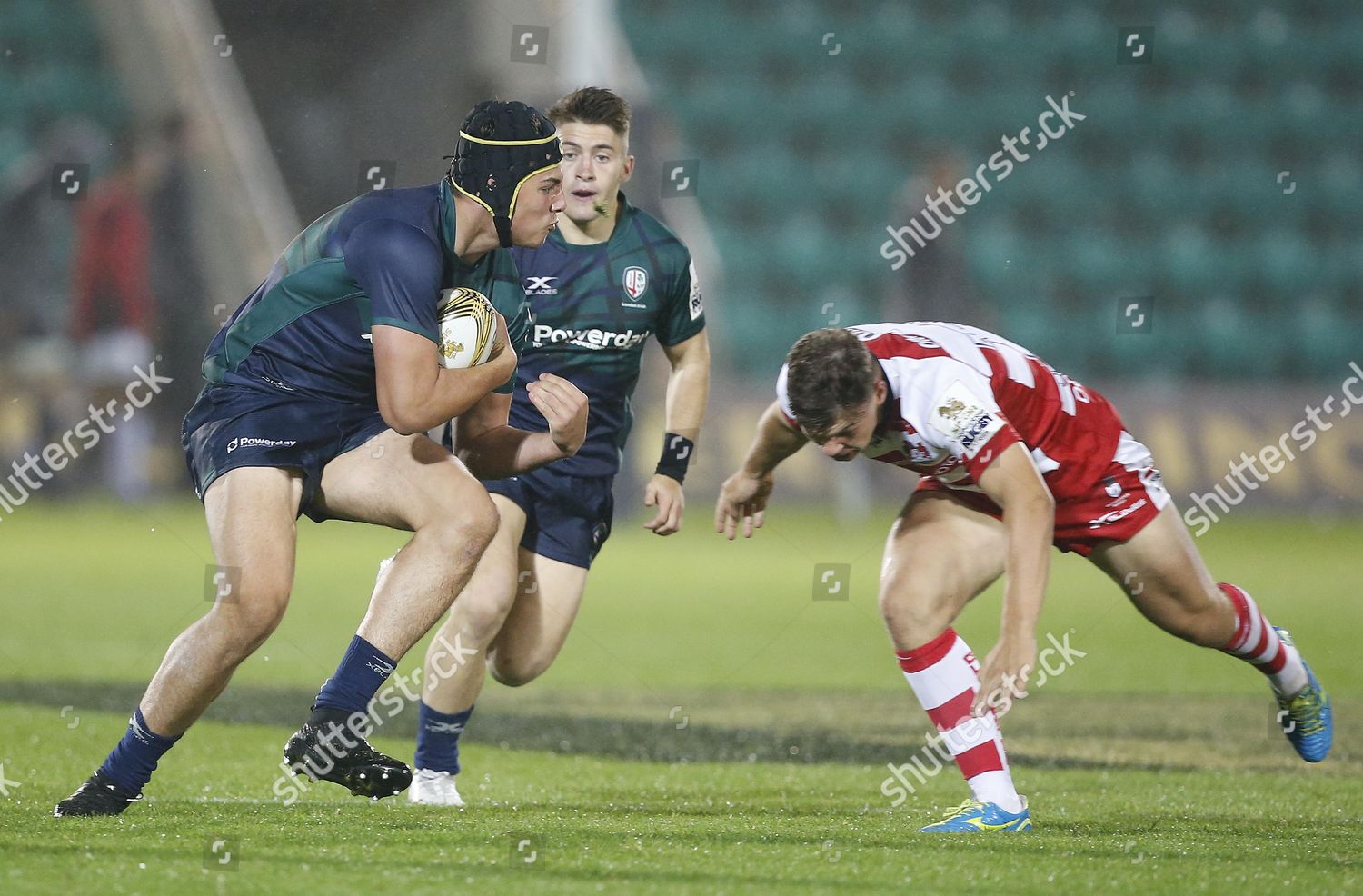 London Irish Player Josh Basham Braces Editorial Stock Photo - Stock ...