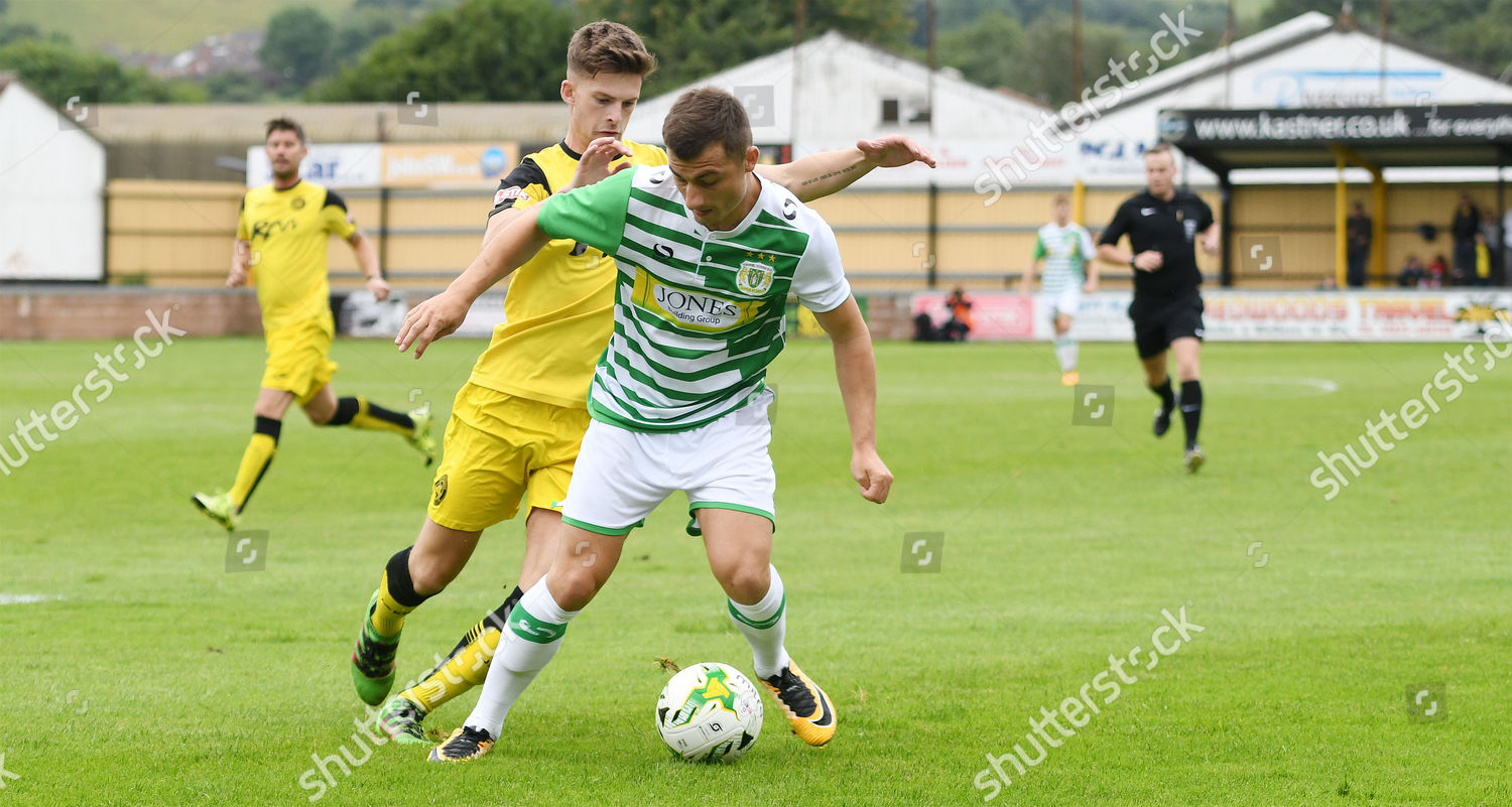 Nick Hurst Tiverton Town Battles Ball Editorial Stock Photo - Stock ...