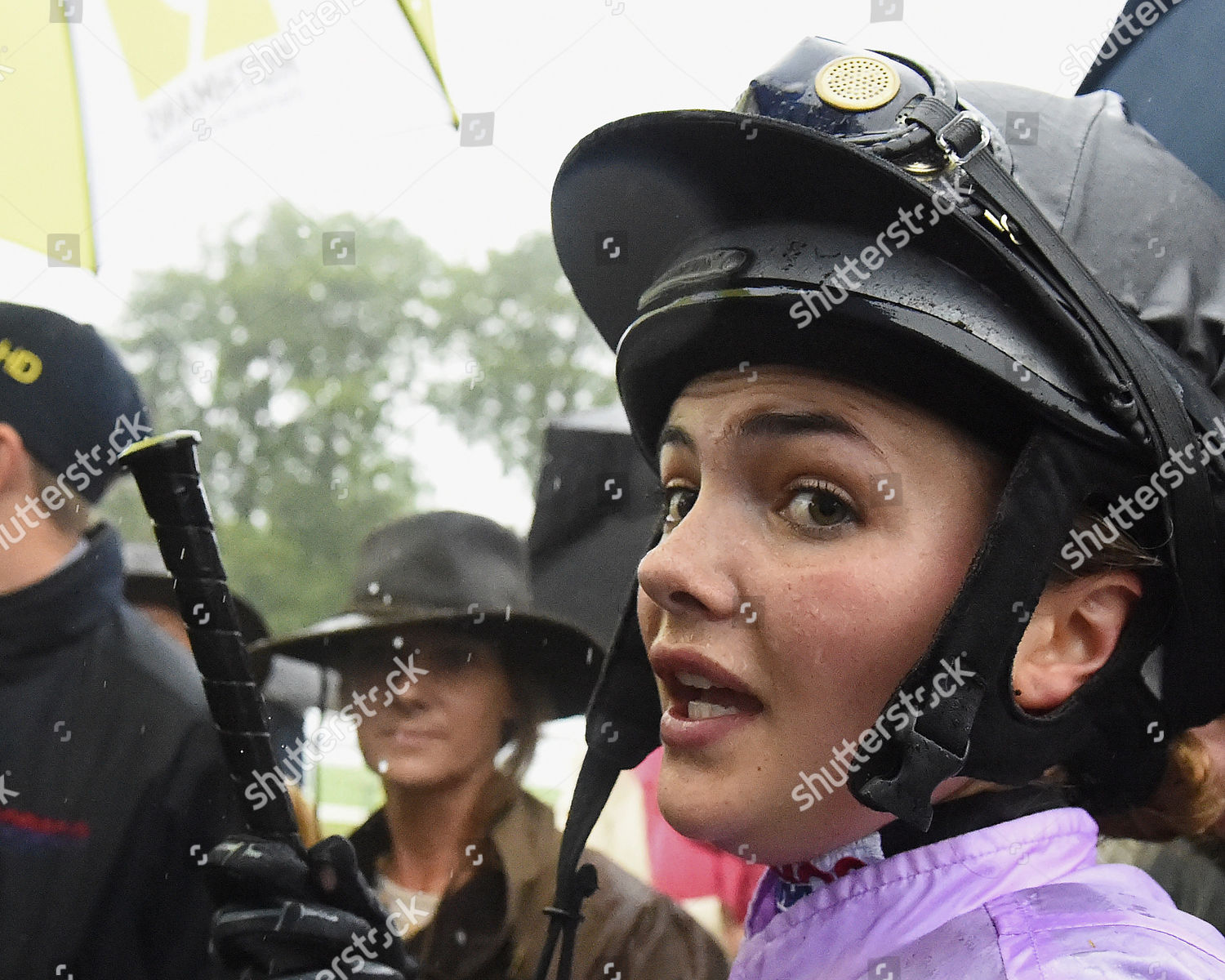 Jockey Megan Nicholls Winners Enclosure After Editorial Stock Photo - Stock Image | Shutterstock