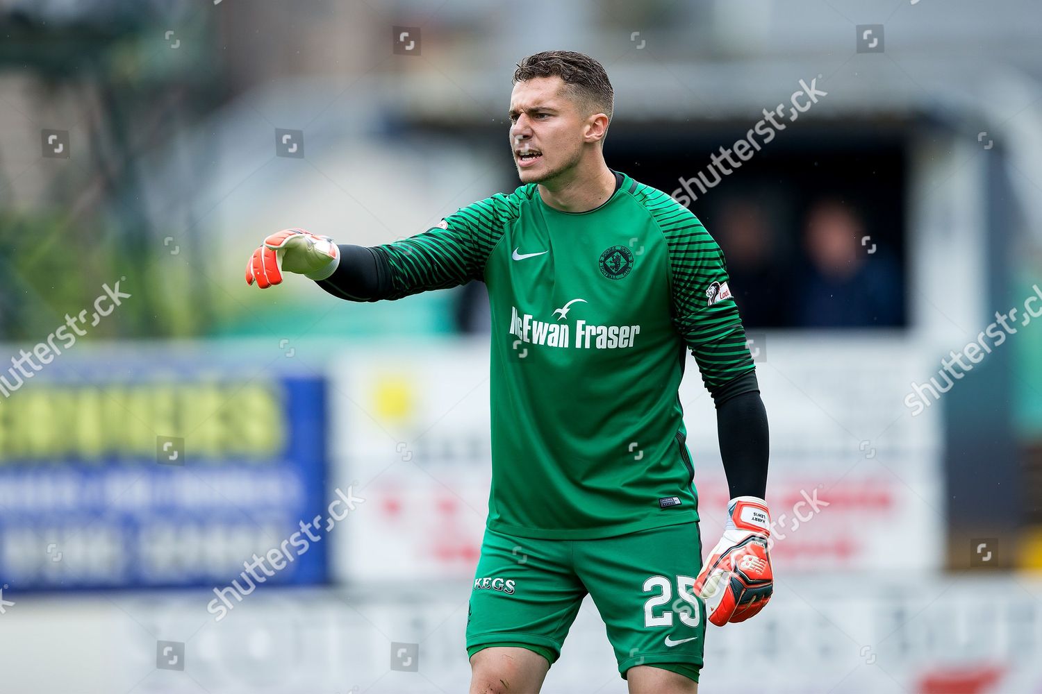 Dundee United Goalkeeper Harry Lewis 25 Editorial Stock Photo - Stock ...