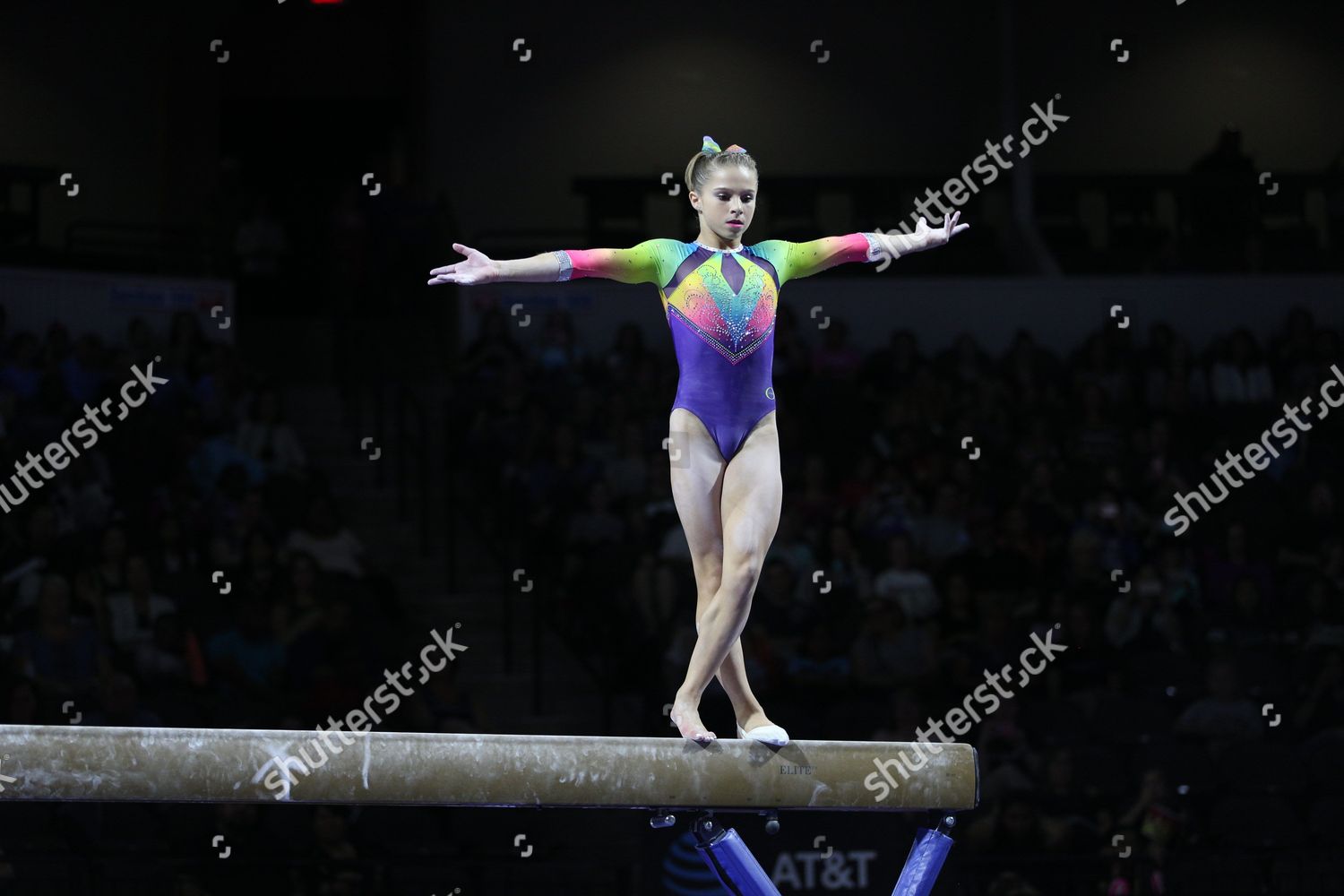 Gymnast Ragan Smith Competes Senior Competition Editorial Stock Photo ...