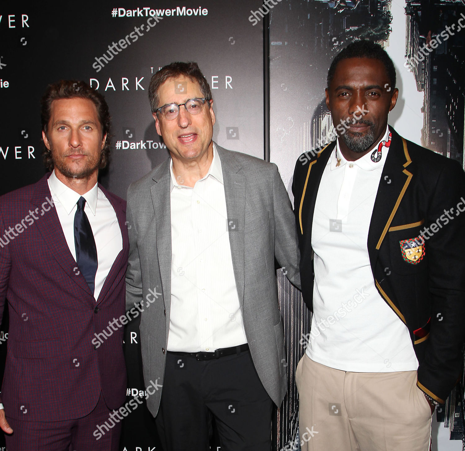 Matthew Mcconaughey Tom Rothman Chairman Sony Editorial Stock Photo ...