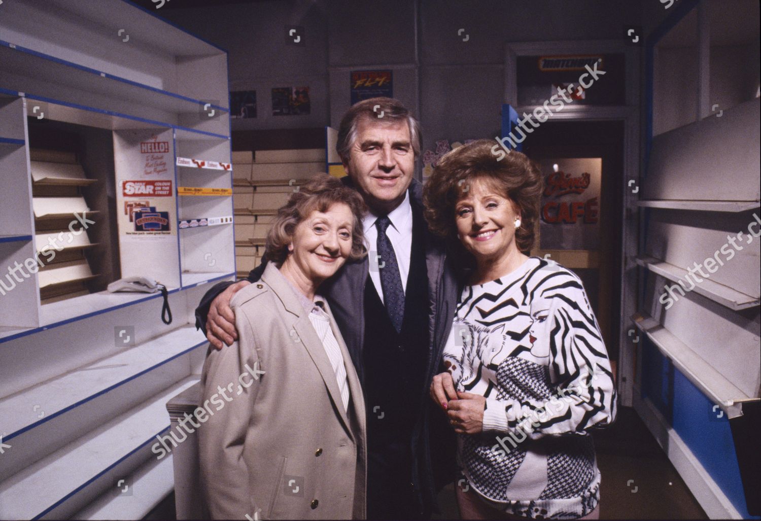 Thelma Barlow Mavis Wilton Peter Baldwin Editorial Stock Photo - Stock ...