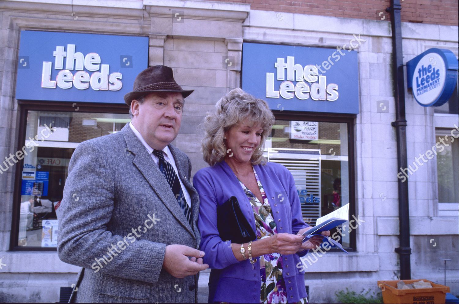 Bryan Mosley Alf Roberts Sue Nicholls Editorial Stock Photo - Stock ...